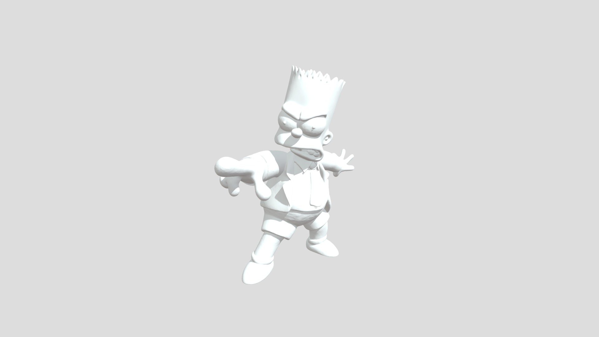 Bart in Action - Download Free 3D model by mironkuligowski1 [893710d ...