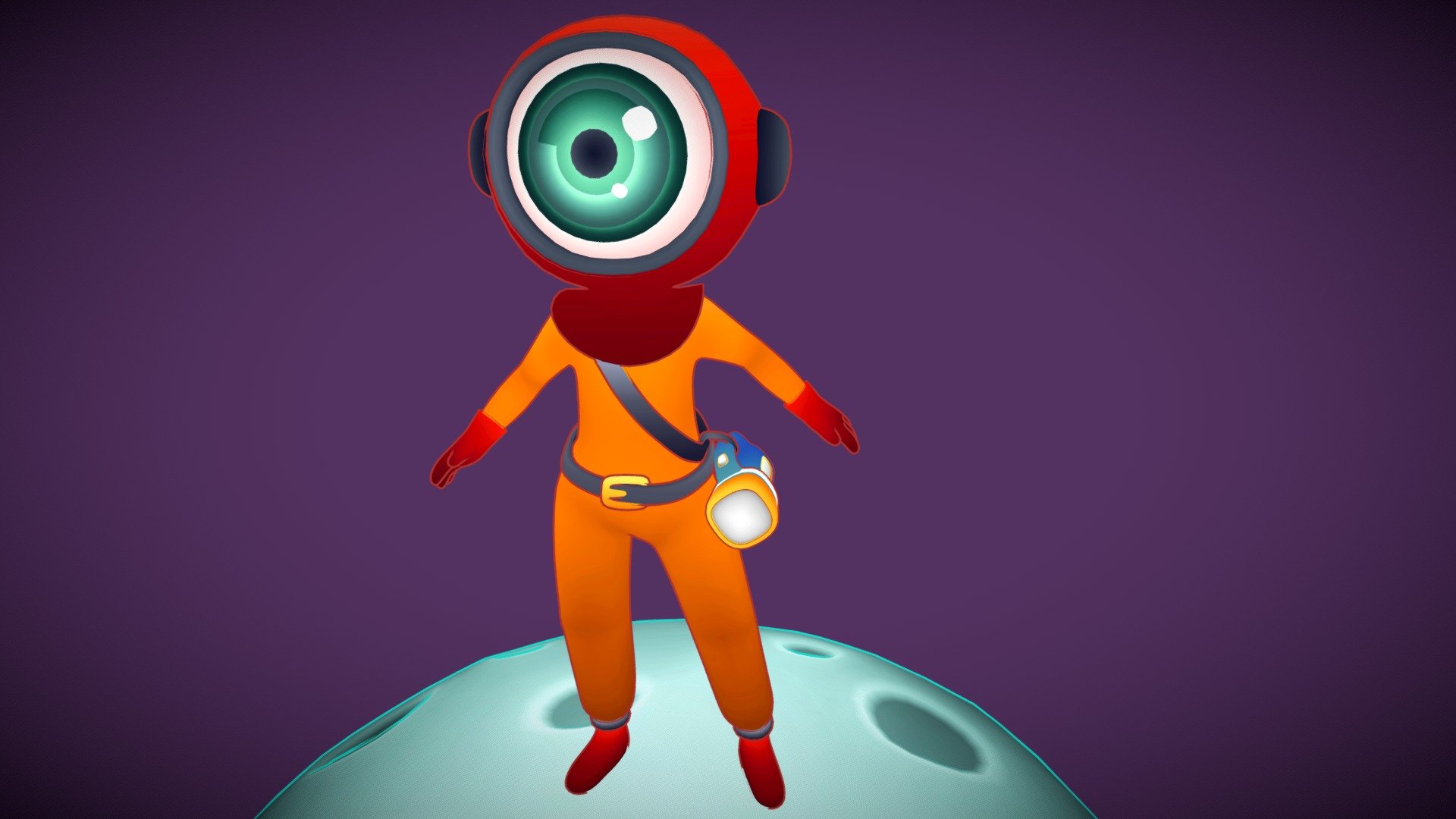 Eyeman #GradientChallenge - Download Free 3D model by ssn (@ssn369 ...