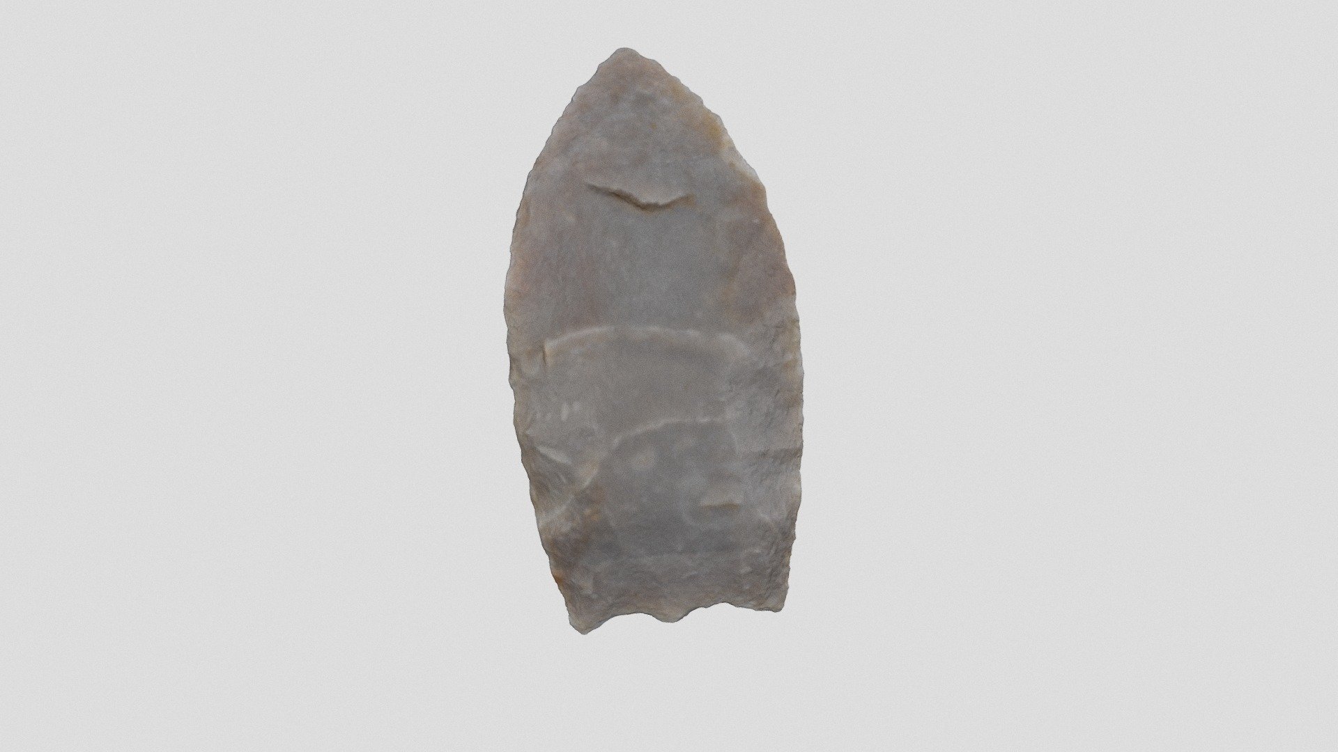 Reproduction Folsom Point 2, McCormick (?) - 3D model by MHT ...
