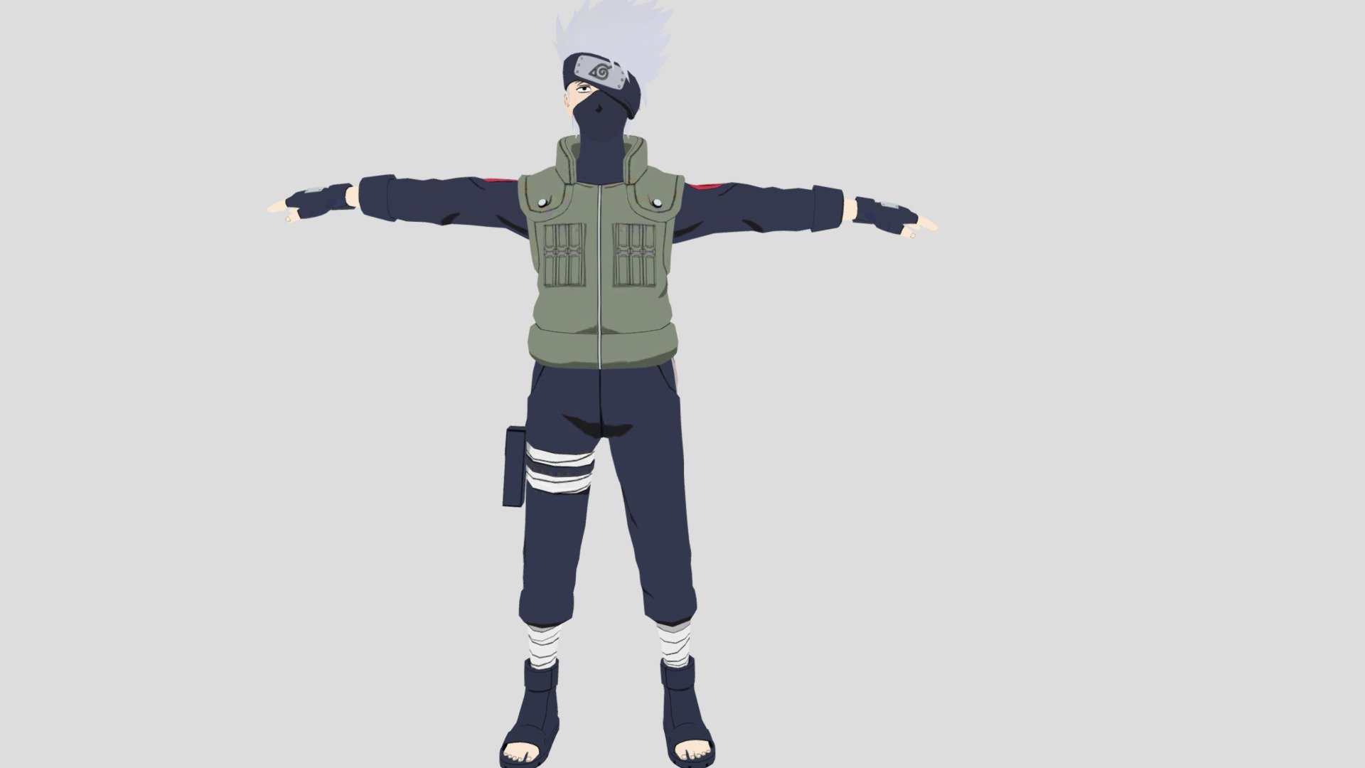 Kakashi Free Fire - Download Free 3D model by rocklee.ff123 [893873a ...