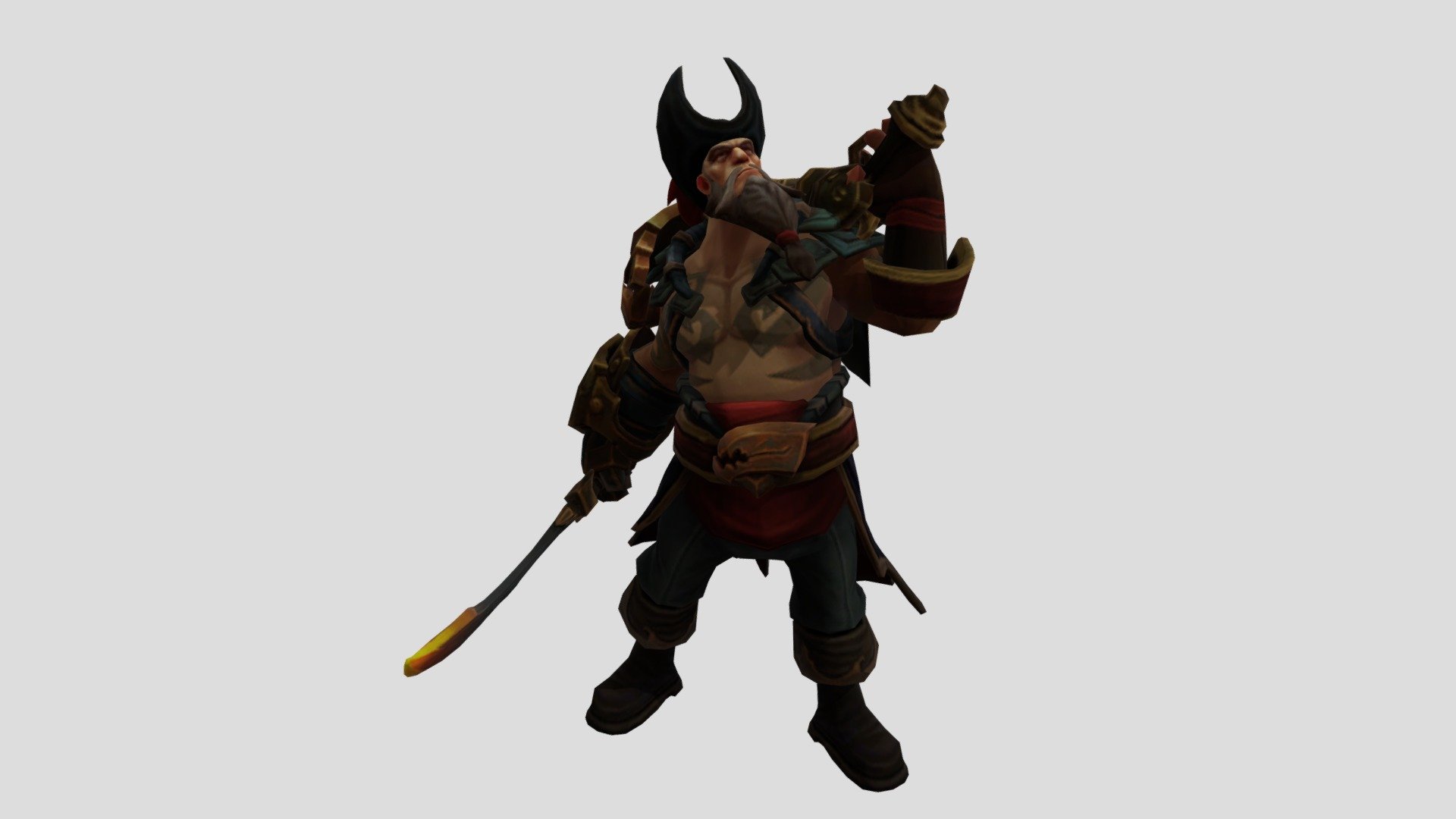 Gangplank (League of Legends character) - Download Free 3D model by ...