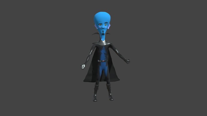 Megamind 3D models - Sketchfab
