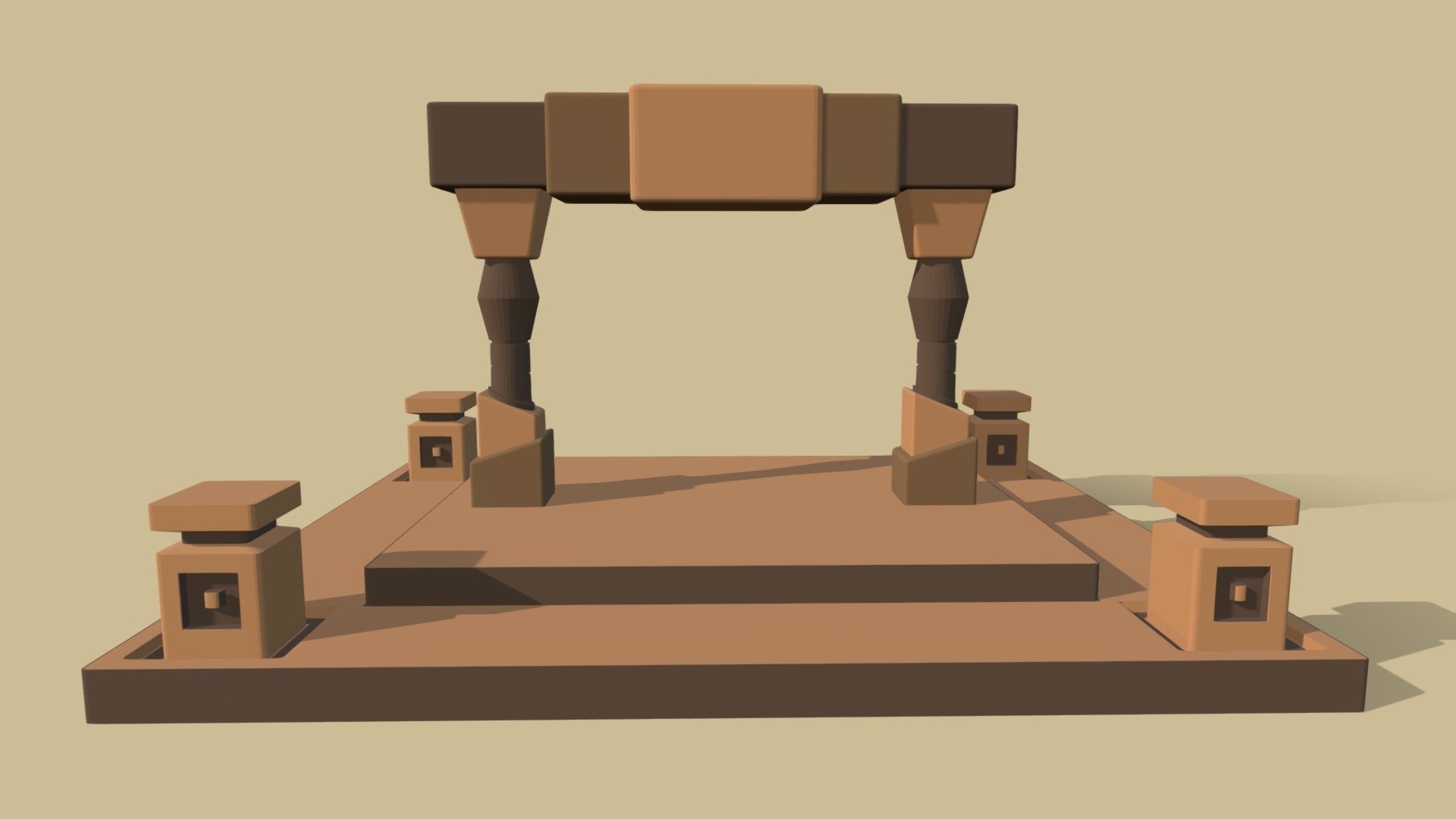 Gate - 3D Model - 3D model by RiverofCreative [893c7ef] - Sketchfab