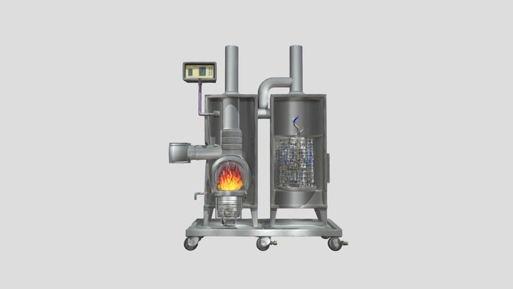 Distillation 3D models - Sketchfab