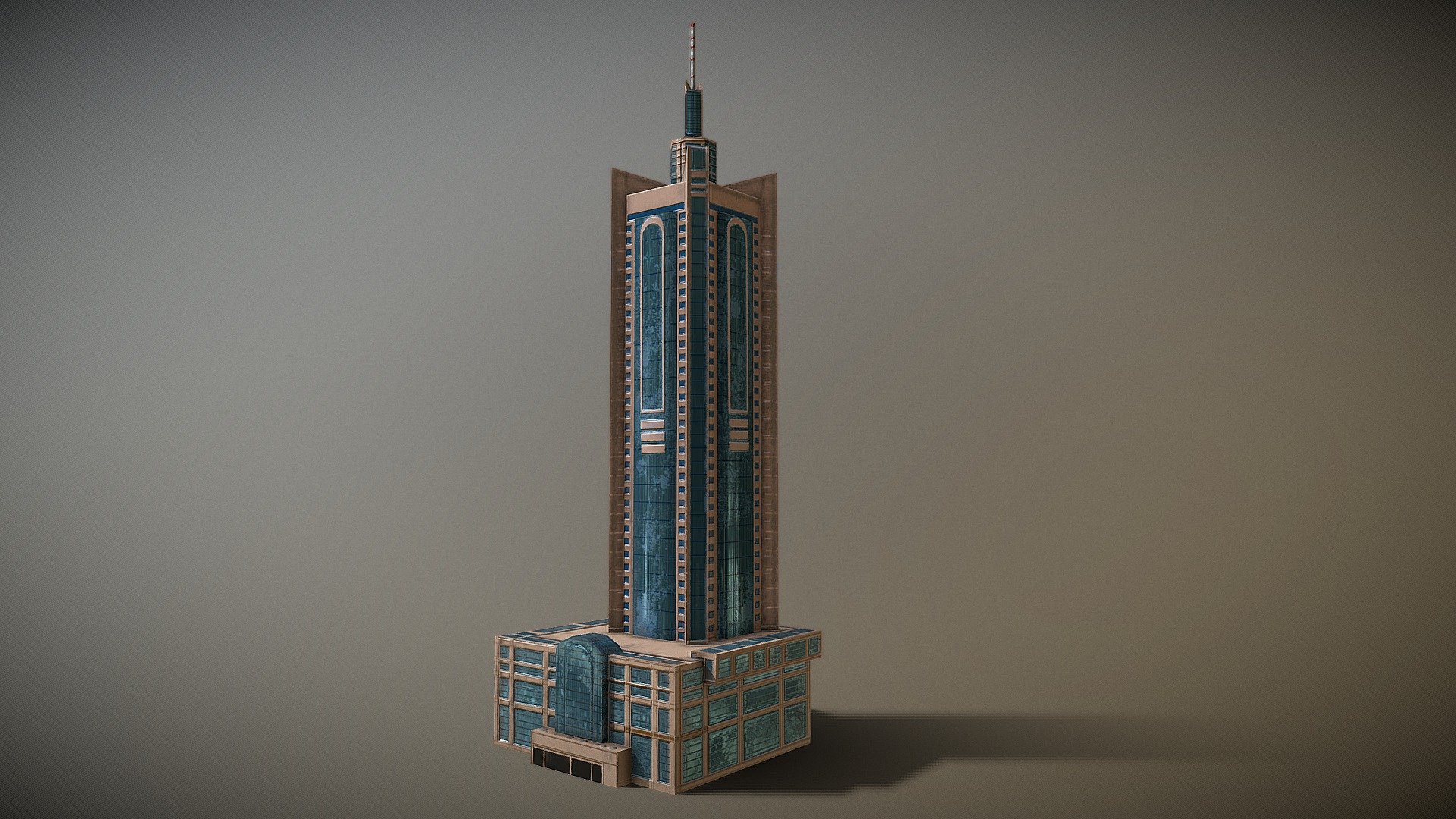 Huaneng Union Building - 3D model by 24585837wu [893d71a] - Sketchfab