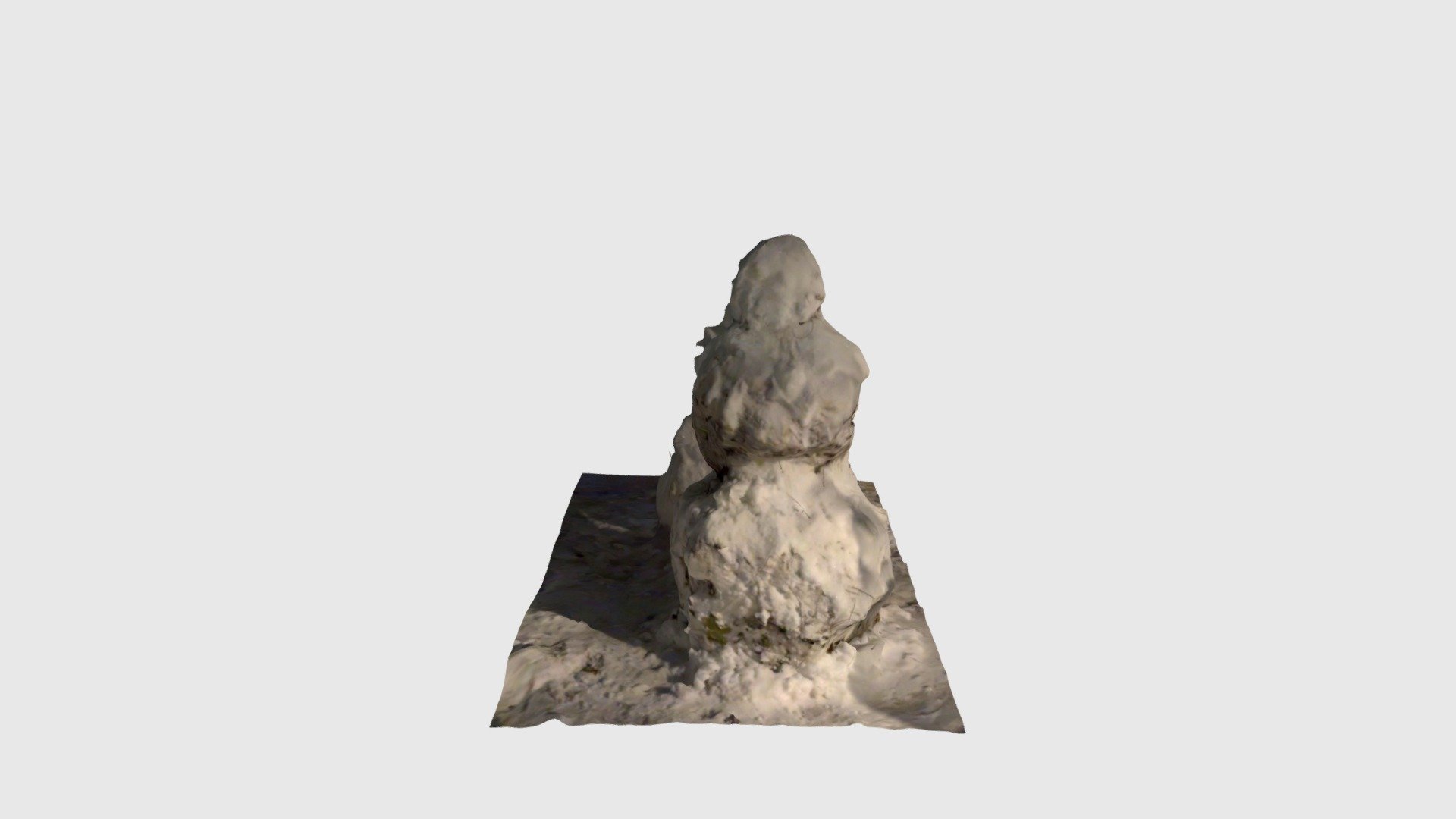 Two Snow-Figures in Park at Night - Download Free 3D model by lkgr ...