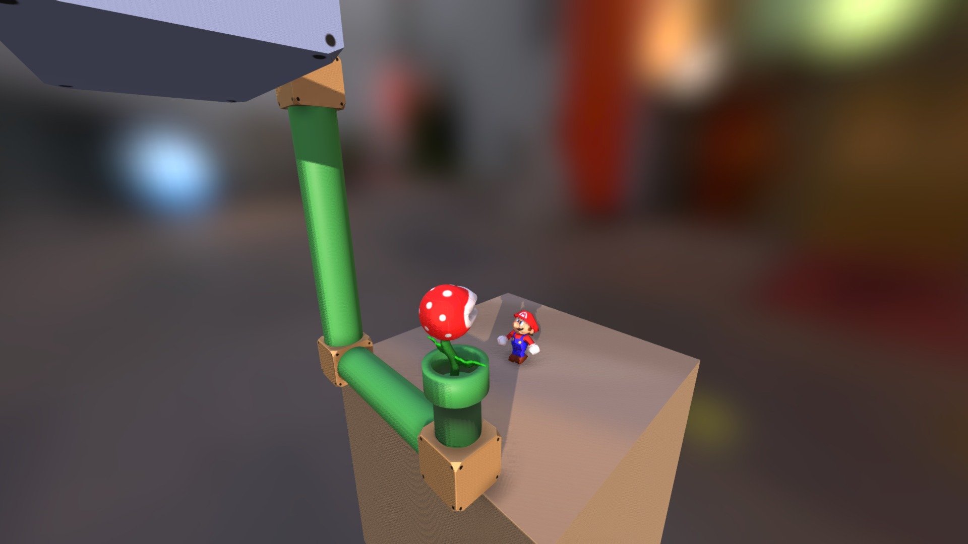 Warp Pipe Course - 3D model by JacobS. [893e27a] - Sketchfab