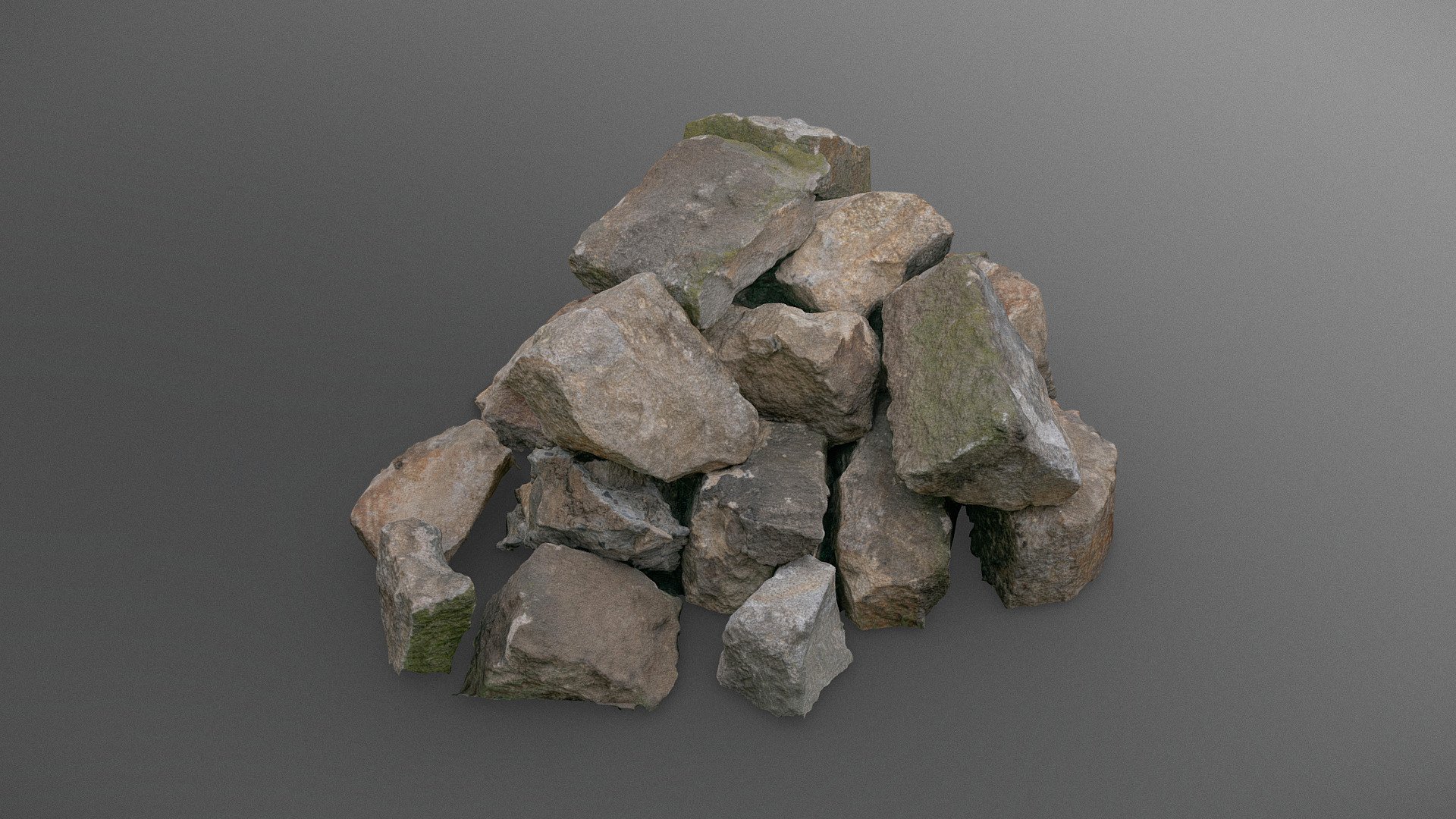 Dirty stones pile - Download Free 3D model by matousekfoto [893e64e ...