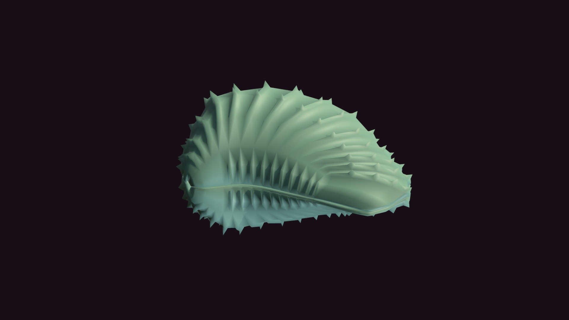 Pterotrigonia - 3D model by liendre [893f9a7] - Sketchfab