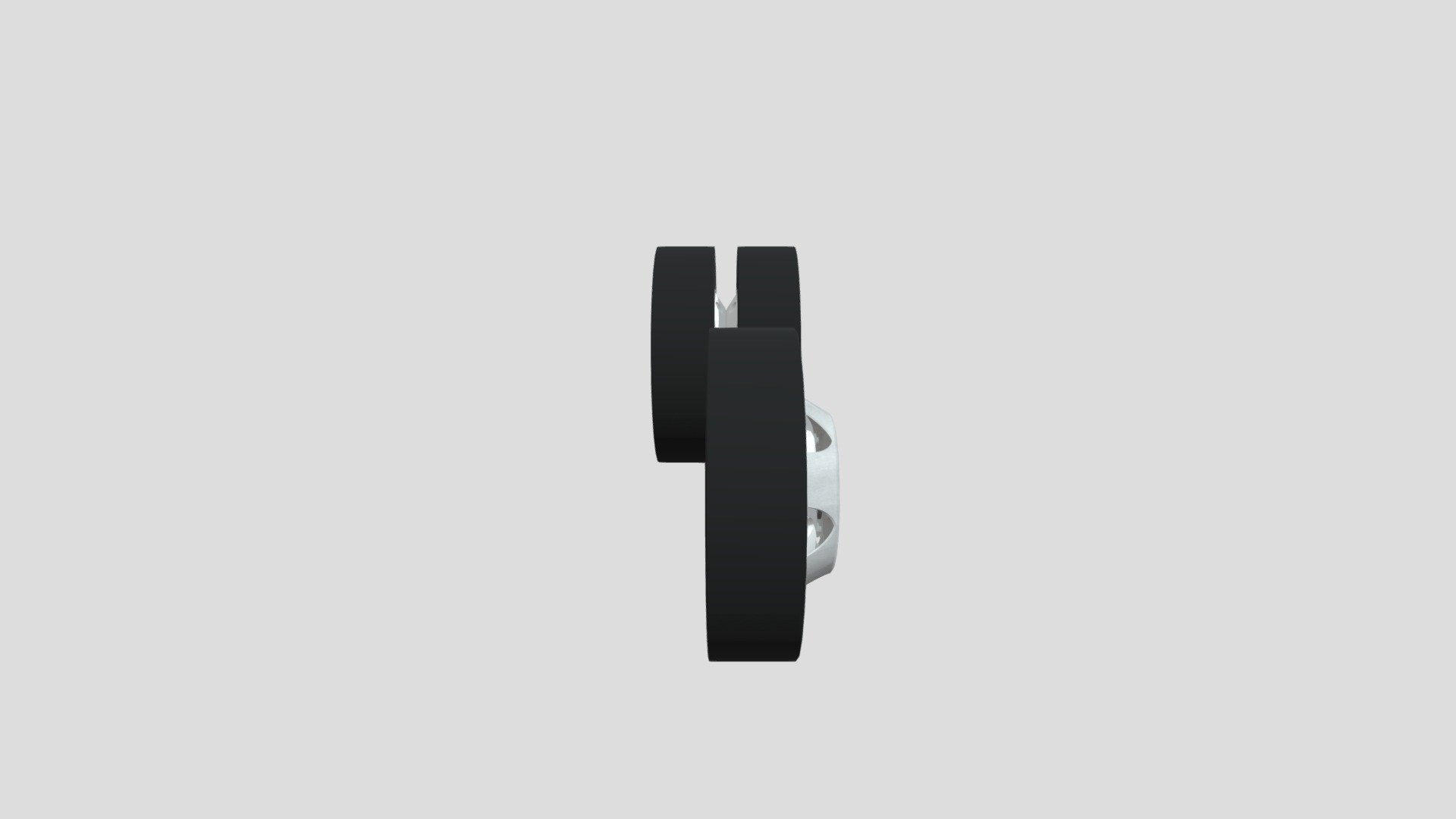 Aluminum Wheels with wheel caps (11r22.5) - Download Free 3D model by ...