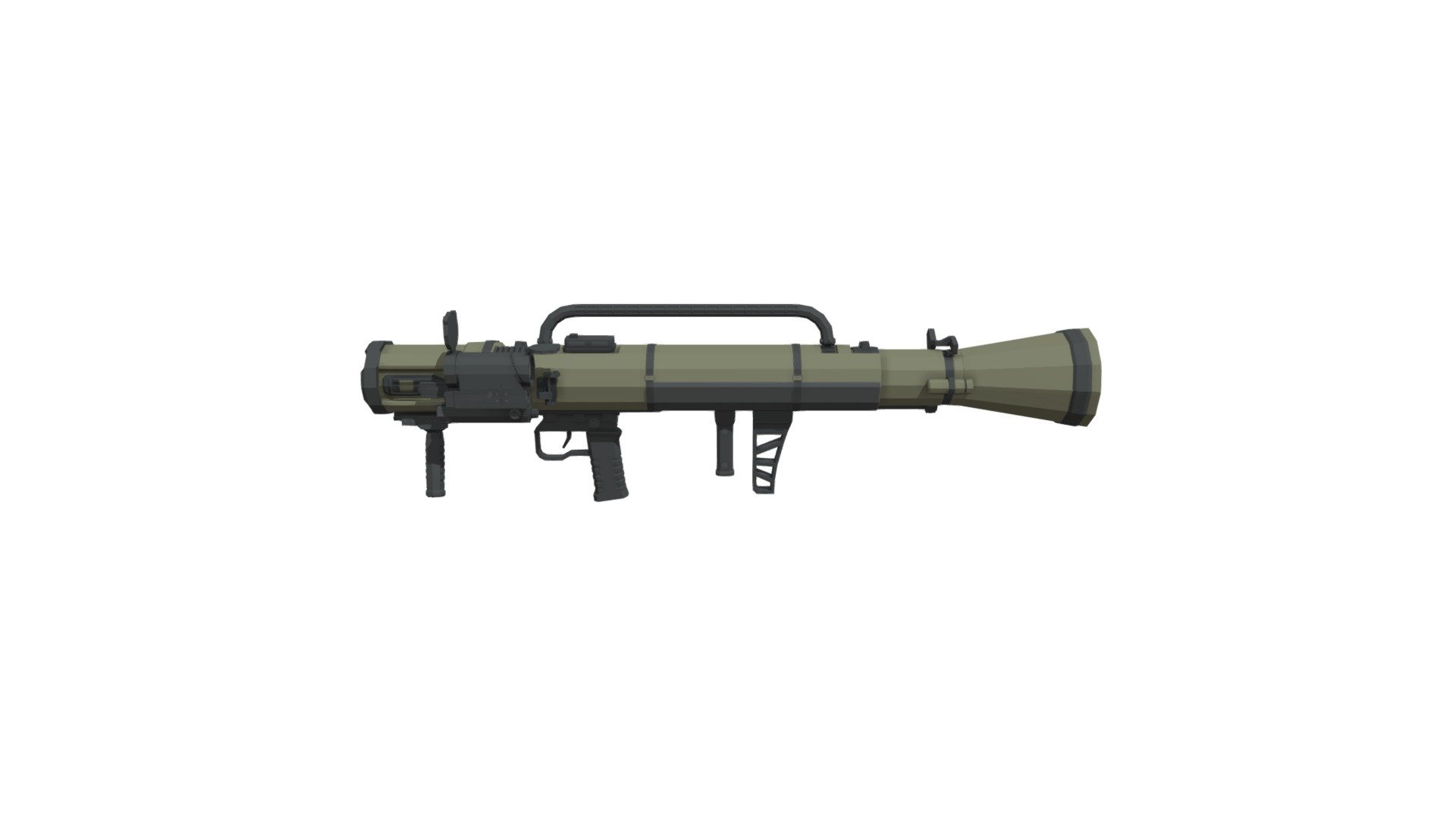 M3E1 Carl Gustaf - 3D model by RD3D Game Design (@rd3dgamedesign ...