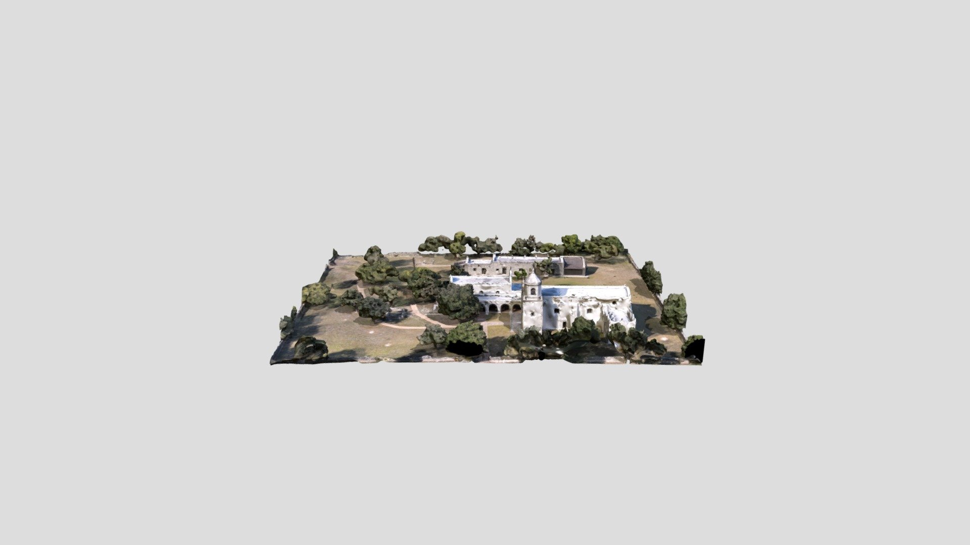 Goliad Ext Chapel_simplified_3d_mesh - 3D model by TAMU Center for ...