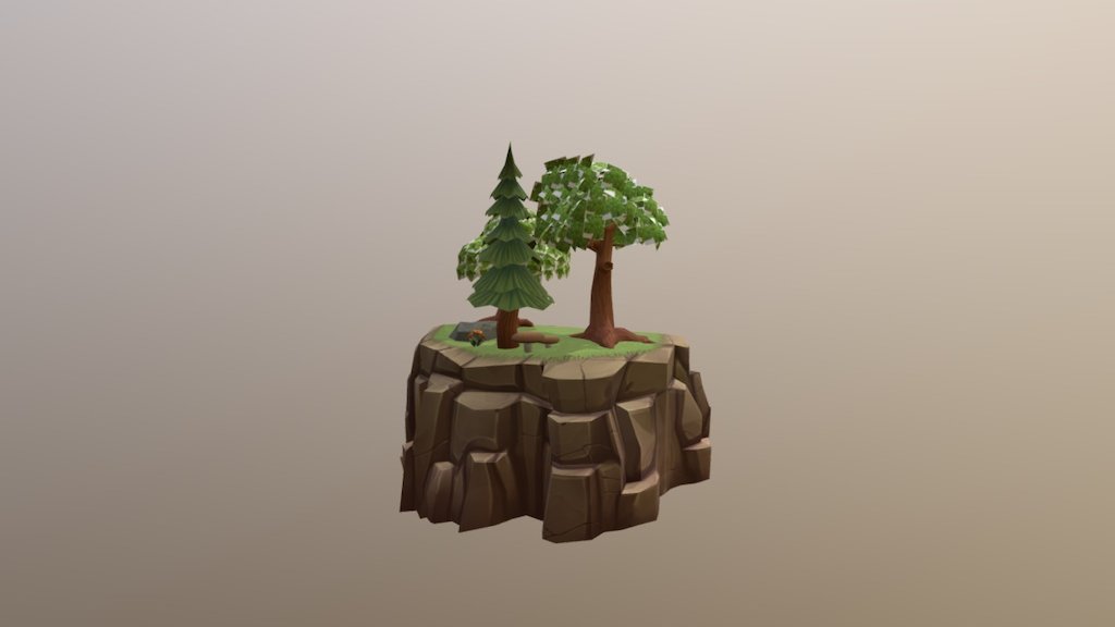 Mini Forest - 3D model by Shapelab [8942c6e] - Sketchfab