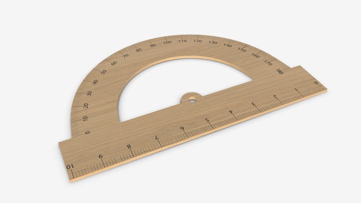 Protractor 3D models - Sketchfab