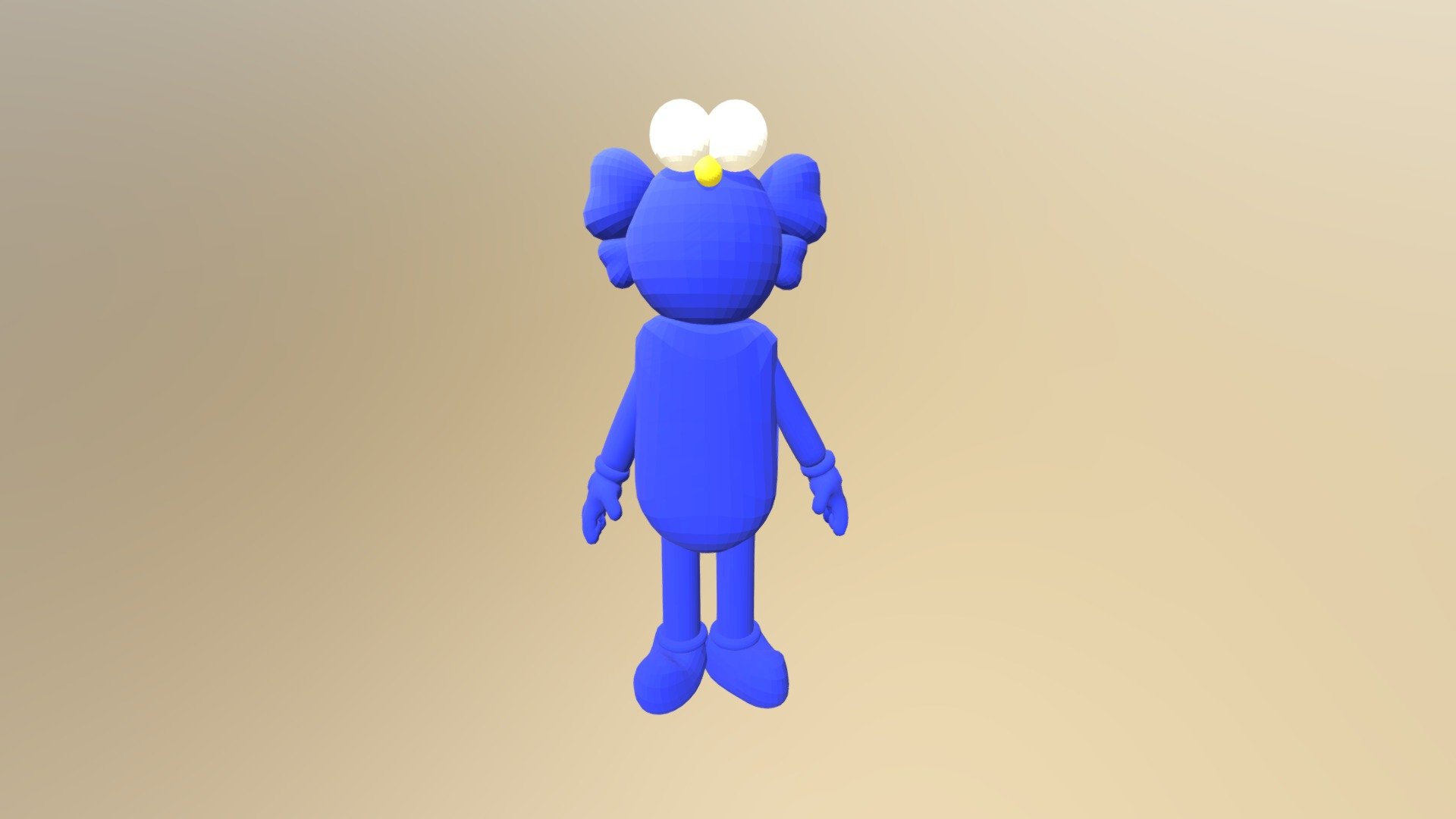 Kaws BFF Figure - Zane Burko - 3D model by ZaneBurko3 (@banezurko ...