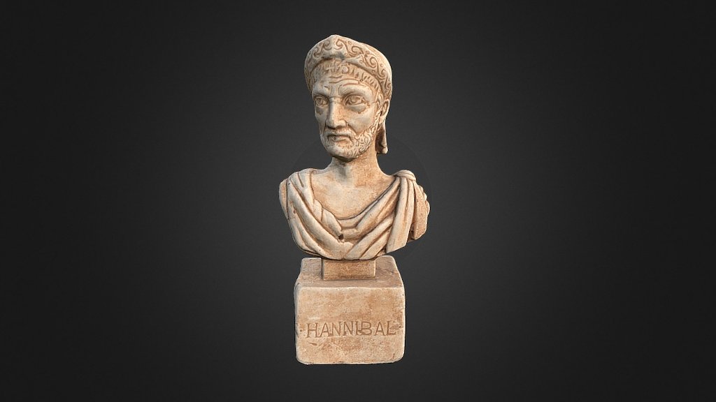 Hannibal-head - 3D model by KMK50 [8946df1] - Sketchfab