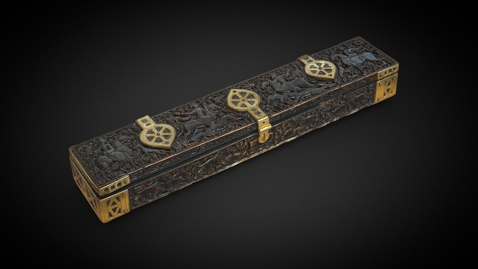 Pen box - 3D model by Qatar Museums [8947107] - Sketchfab