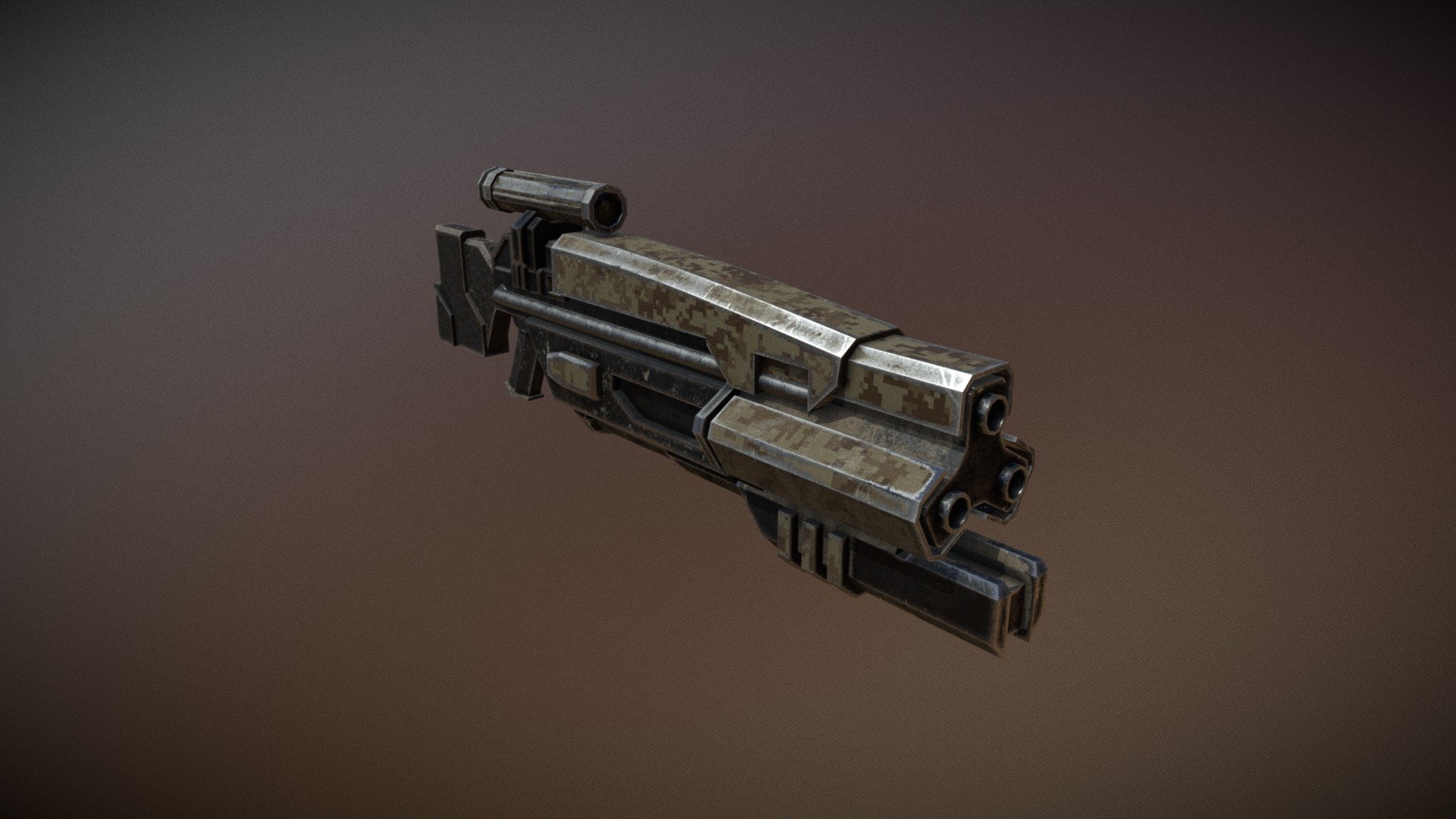Barrel Gun - Download Free 3D model by saruedaacevedo [89474b0] - Sketchfab
