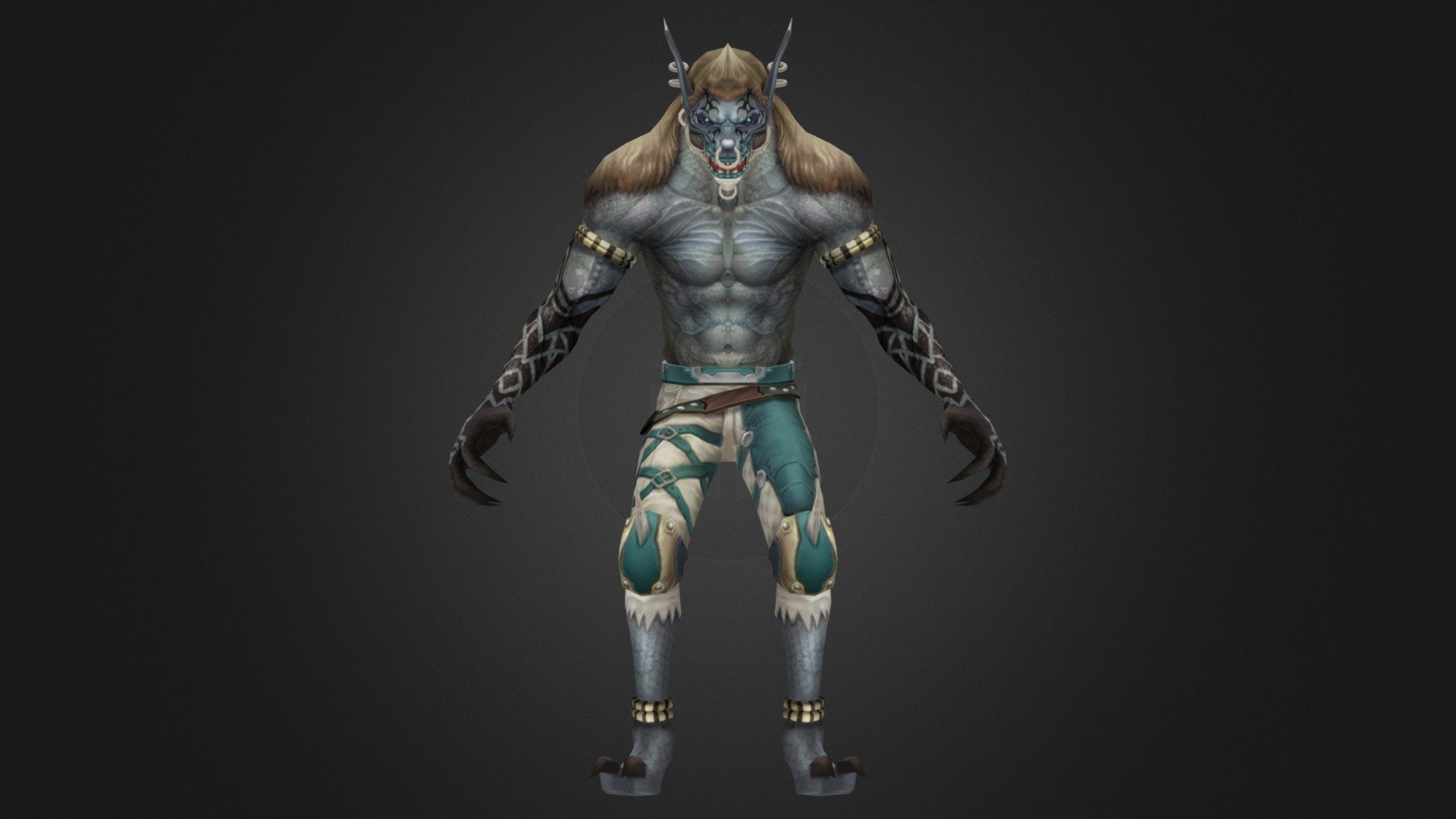 Psychowolf - 3D model by Dimac [8947c7a] - Sketchfab