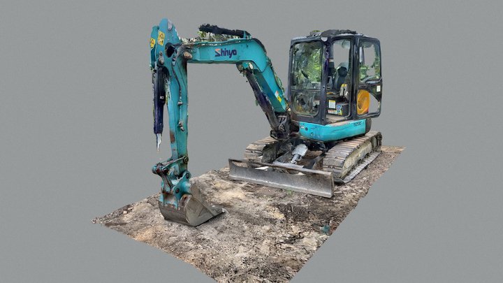 Backhoe 3D models - Sketchfab