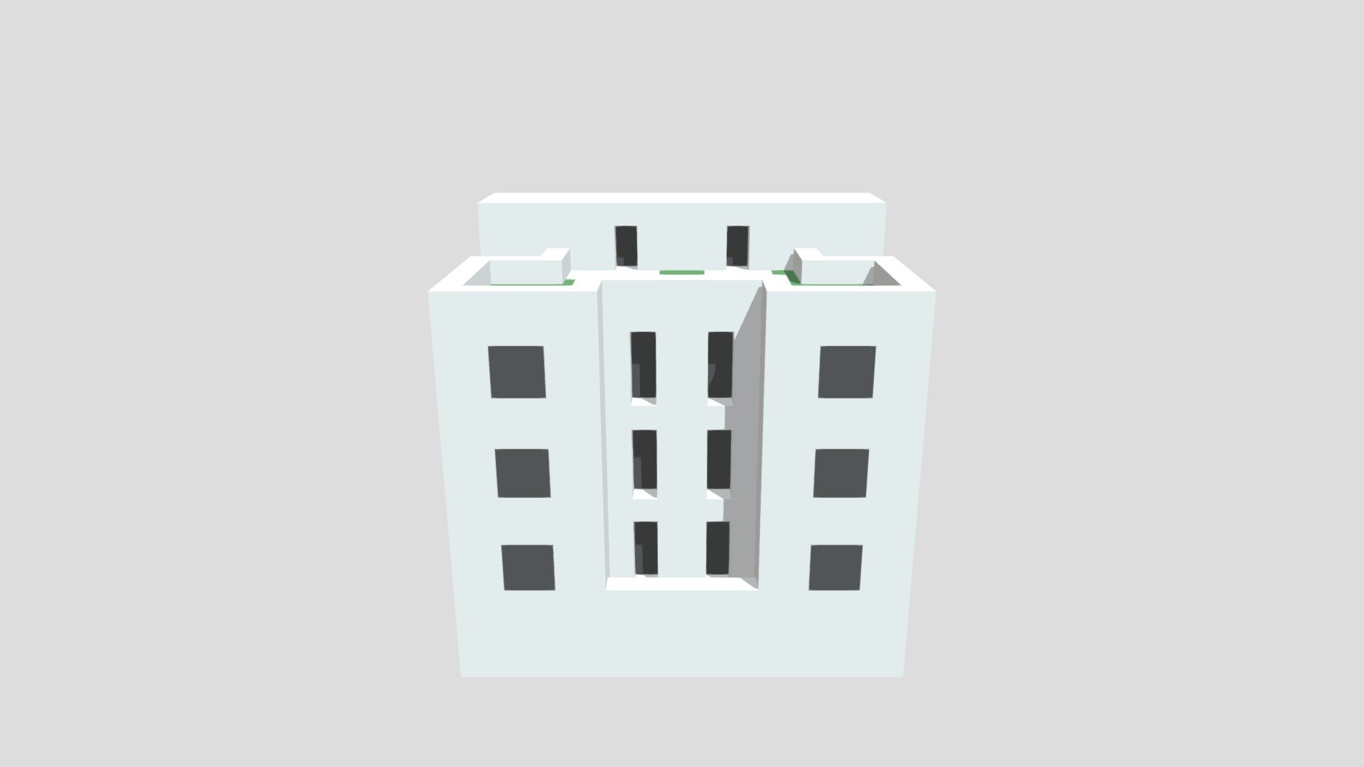 VOXEL Building - 3D model by aradorouji [894a1d5] - Sketchfab