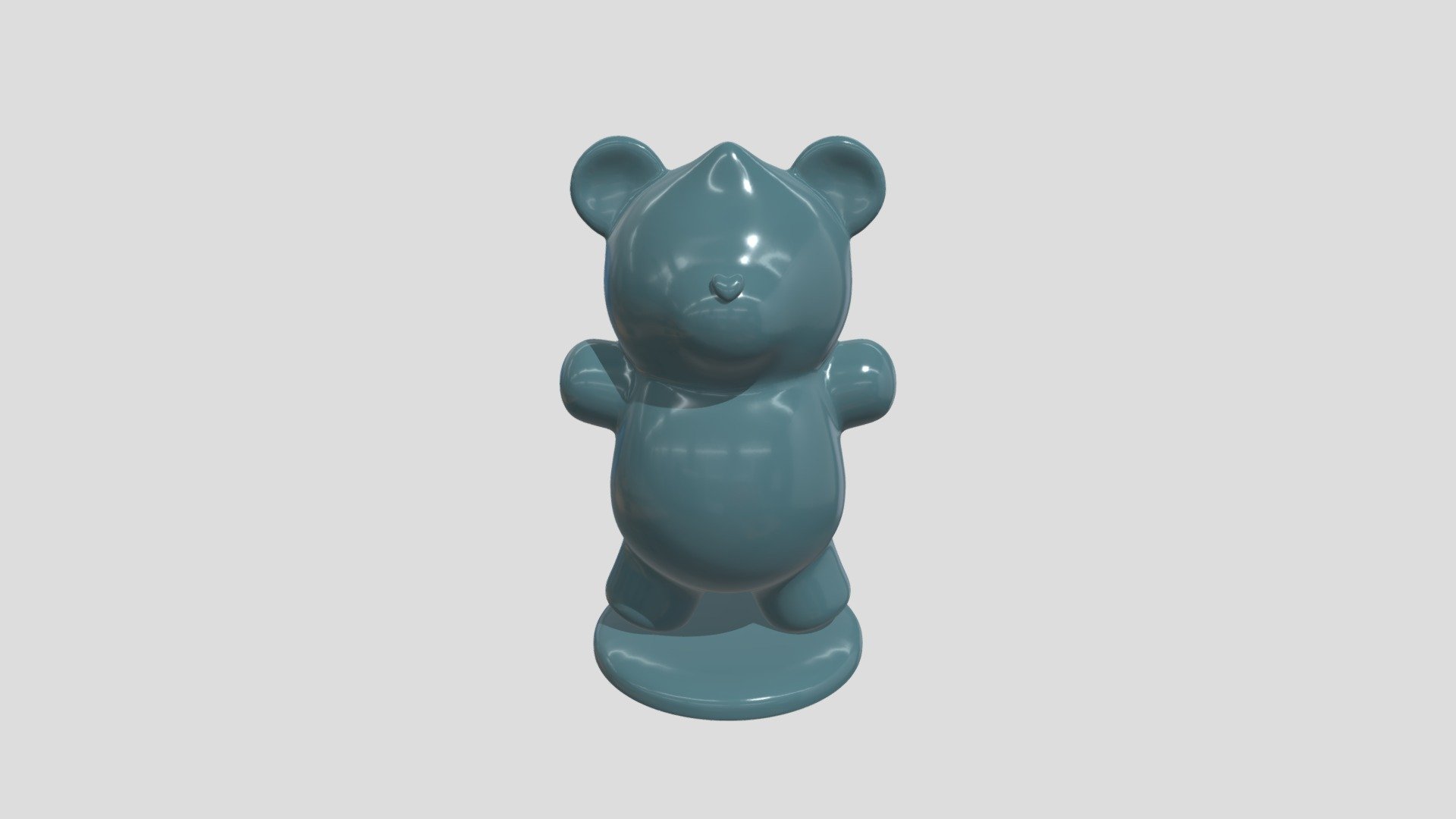 Gummy Bear 3d Model By Capture It In 3d Capturemein3d [894a670