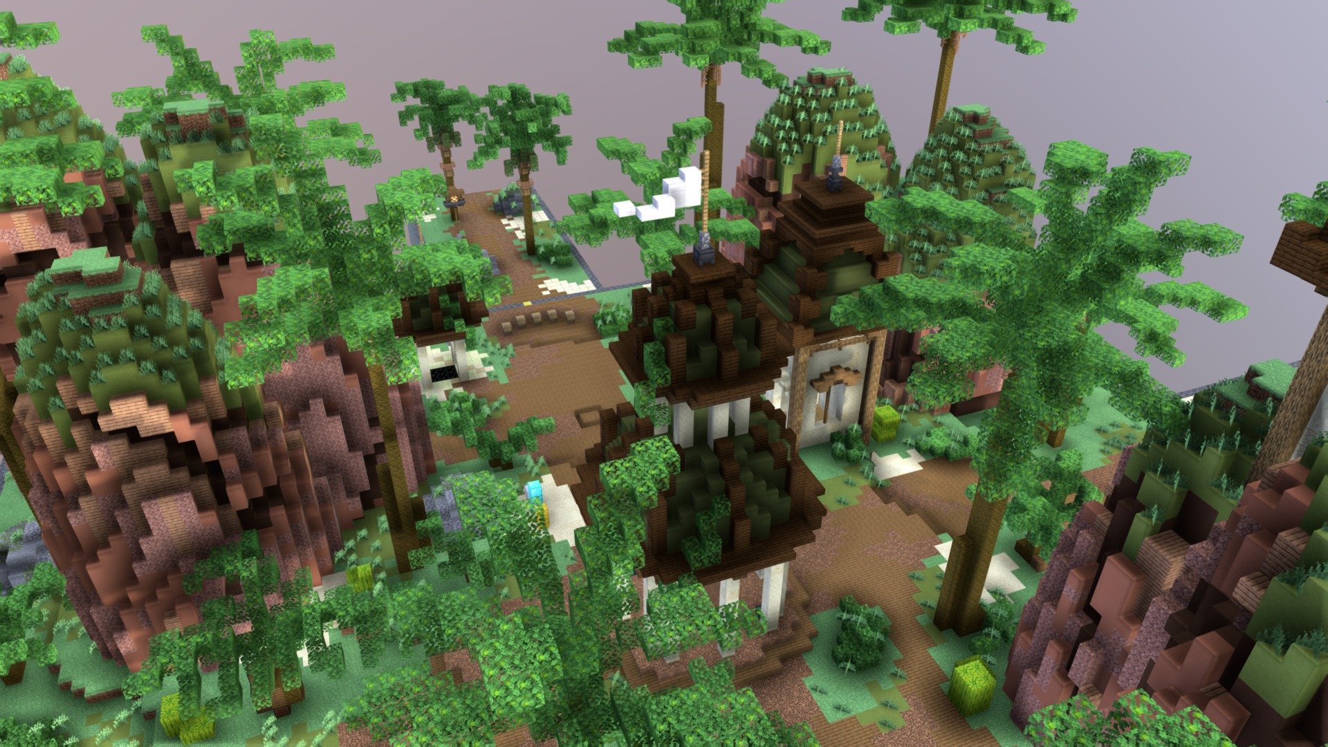 KitMap Spawn ~ Tropical - 3D model by Pabitoo [894a6a7] - Sketchfab