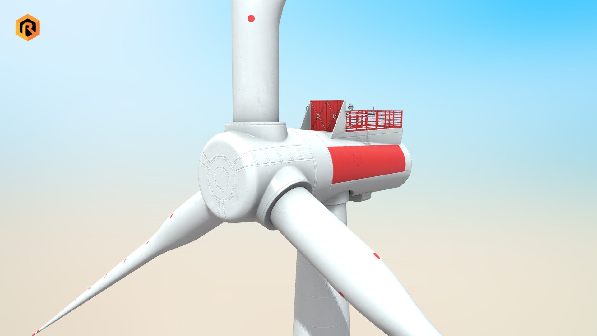 Wind Turbine - Buy Royalty Free 3D model by Rescue3D Assets (@rescue3d ...