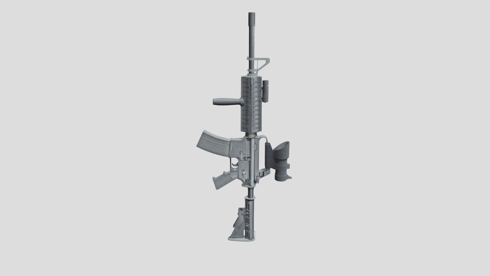 Rifle - Download Free 3D model by Azlan Arifin (@AzlanArifin) [894bfdc ...