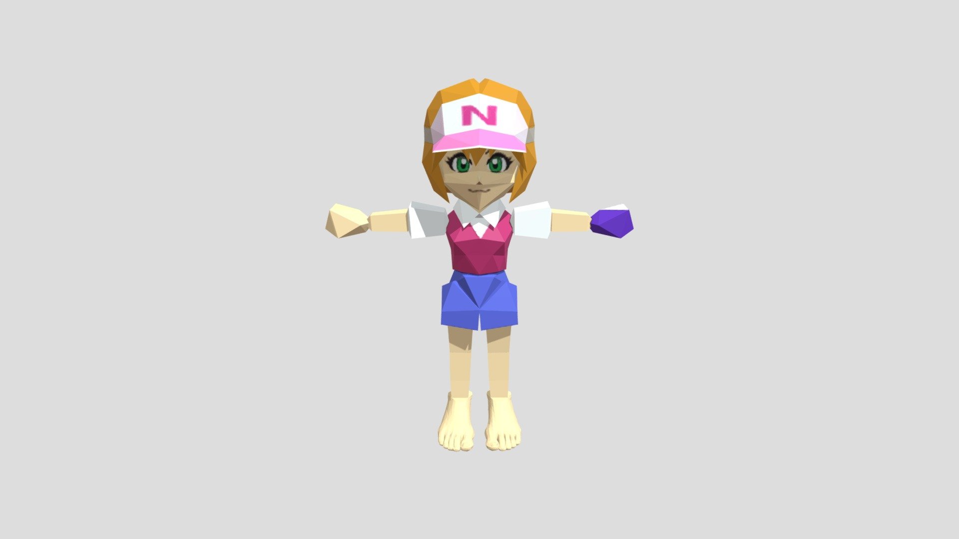 Mario Golf 64: Barefoot Maple - Download Free 3D model by tizlamw84 ...