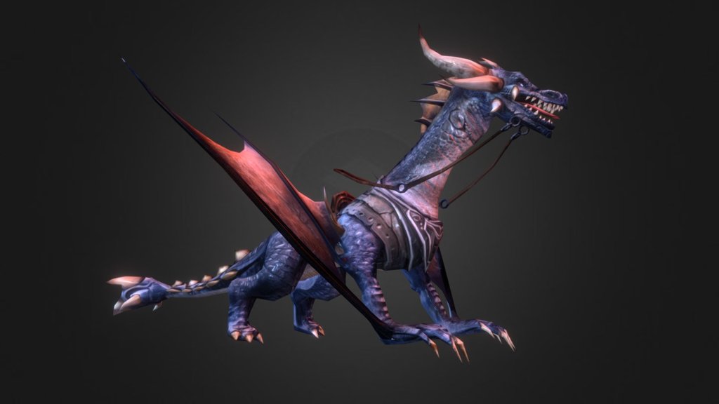 Dragon_mount - 3D model by zurera [894cf2e] - Sketchfab