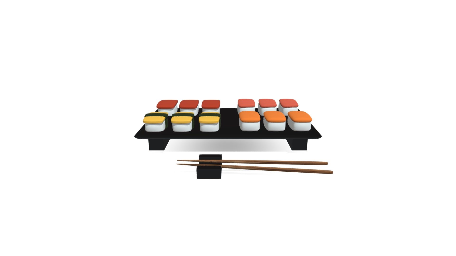 Sushi - 3D model by quentin_picard [894d0c7] - Sketchfab