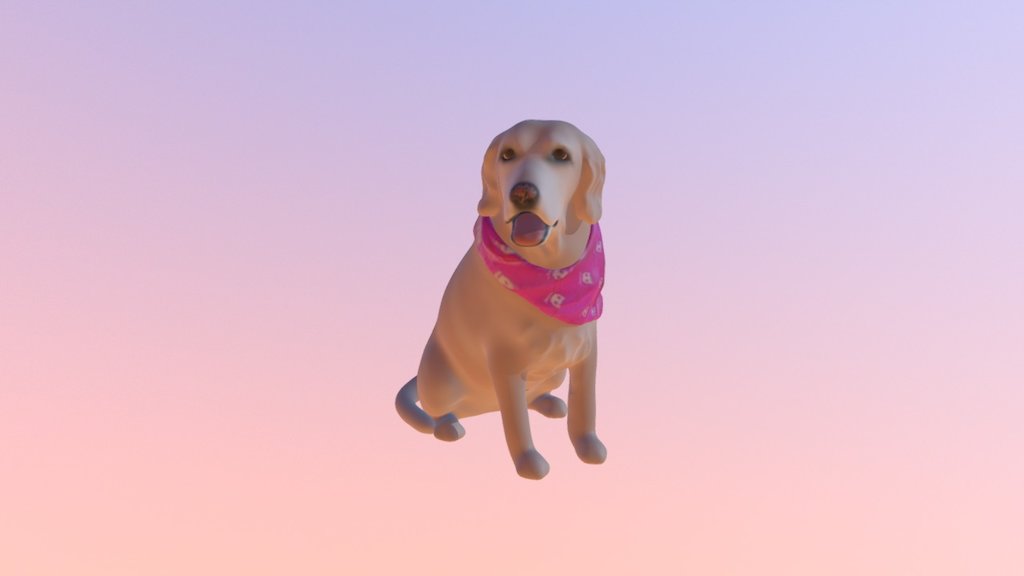 Amy Sitting 8-meters - 3D model by 3DPets (@luizporto) [894d7a9 ...