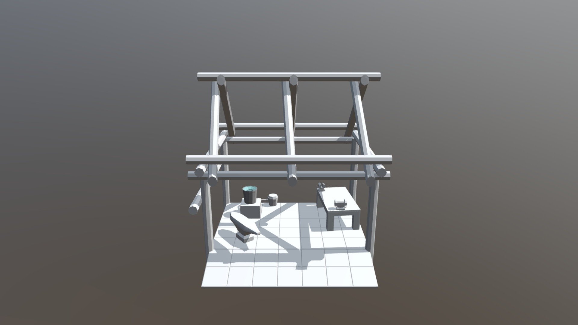 Forge - 3D model by Toibek [8951019] - Sketchfab