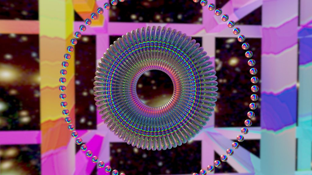 Morphing torus with spheres - 3D model by Miguelangelo Rosario ...