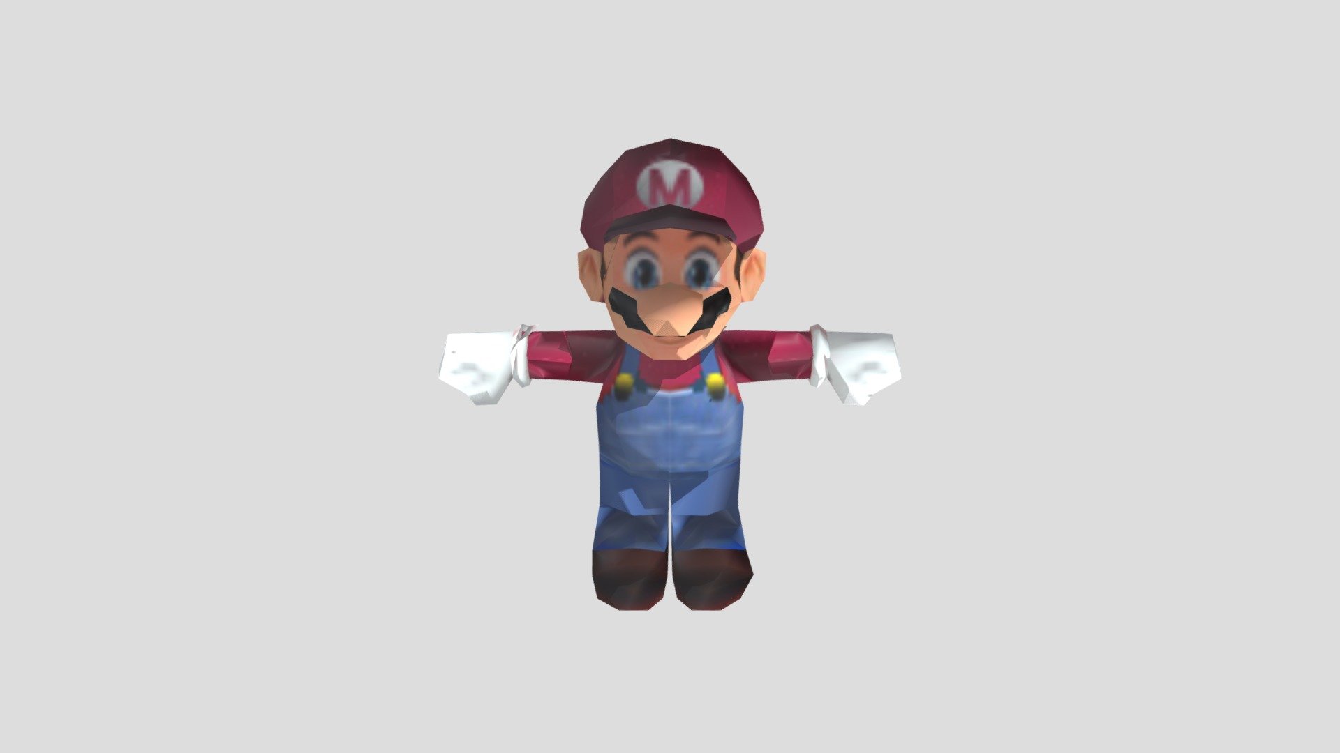 Mario - Download Free 3D model by Trina.McCoy [8953482] - Sketchfab