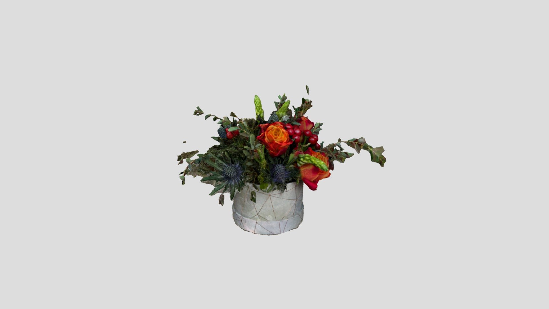 Flower display - Download Free 3D model by Karolisbutenas [89537e3 ...