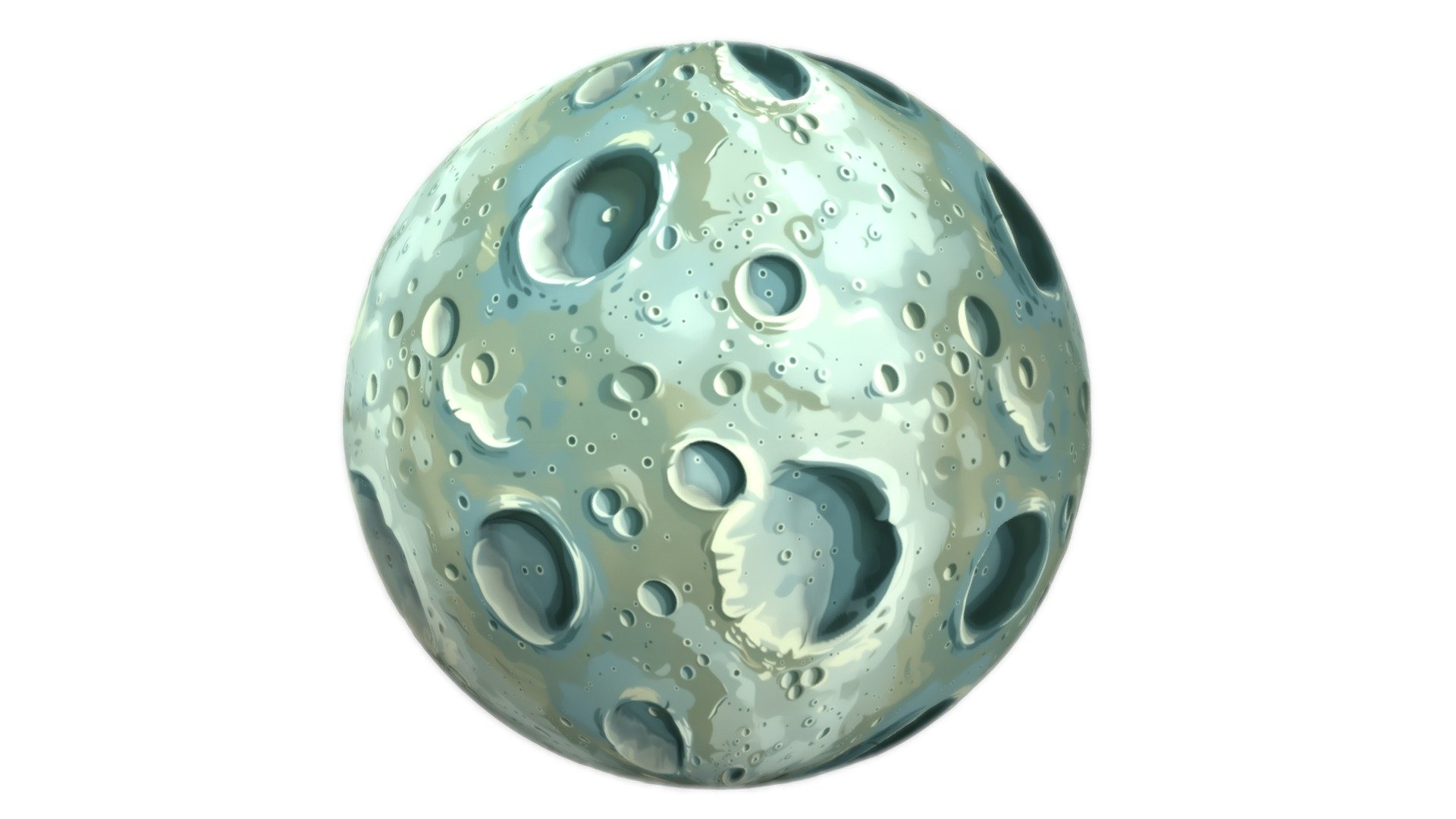 Stylized Moon Seamless Texture - Buy Royalty Free 3D model by zames1992 ...