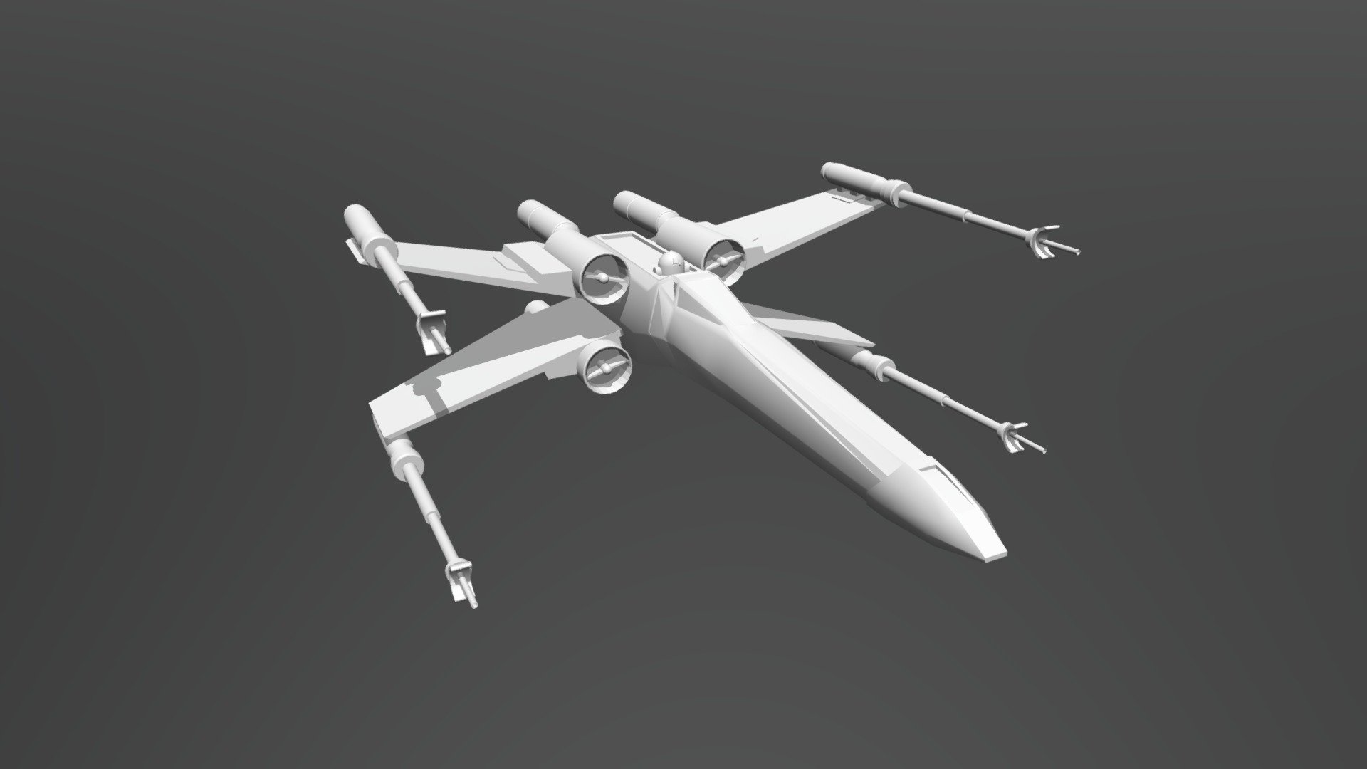 X Wing - Download Free 3D model by Ethan Cragun (@EDIIIC) [8953da0 ...
