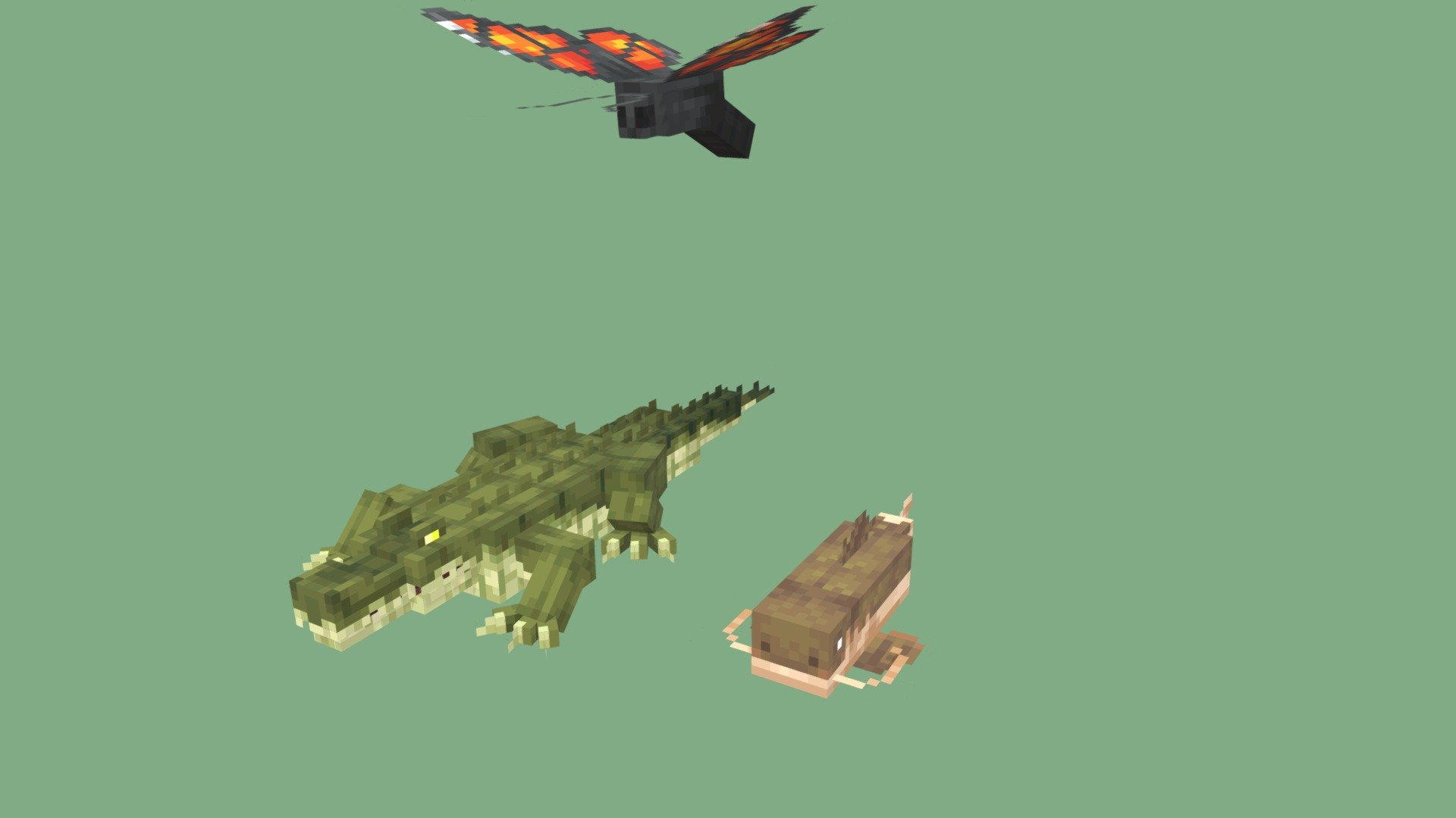 Swamp Mobs - 3D model by WilliamQM [8955252] - Sketchfab