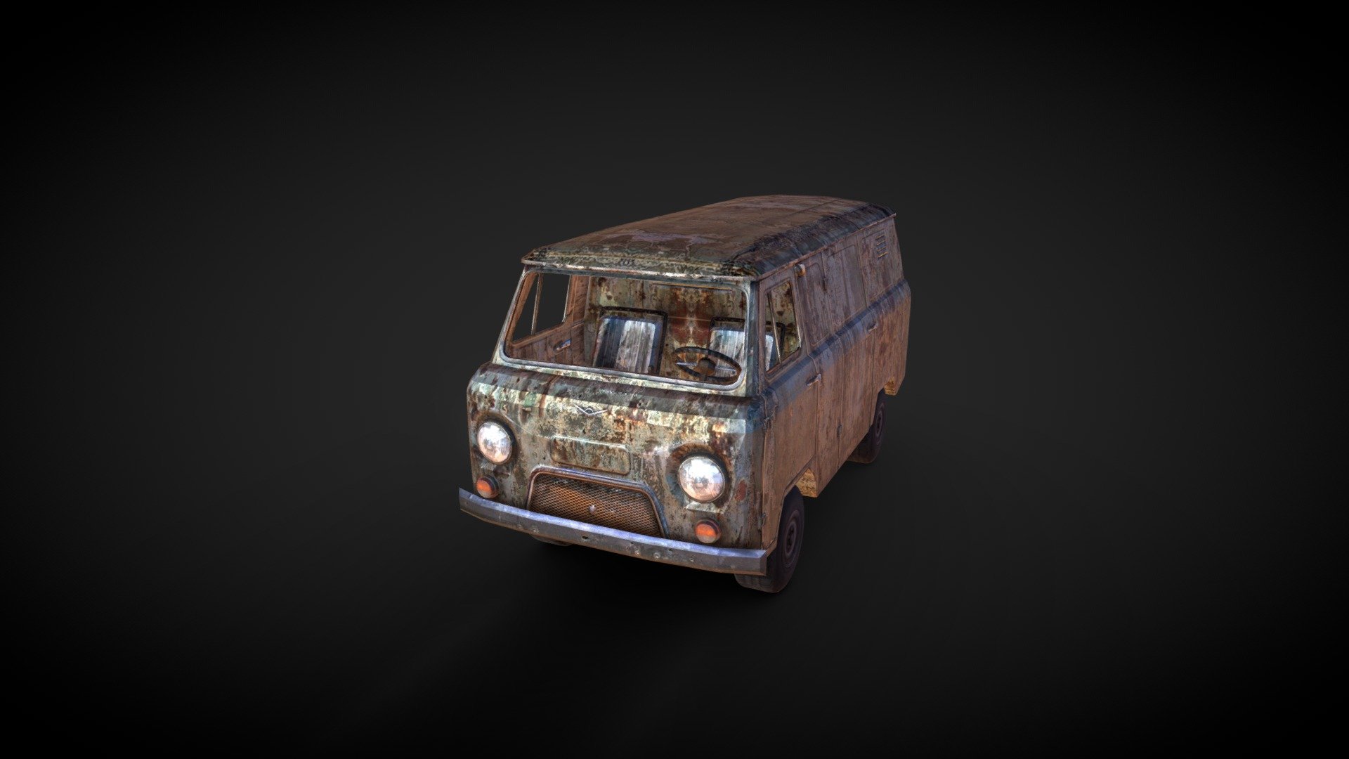 Uaz Buhanka - Download Free 3D model by 3D MODELES FROM S.T.A.L.K.E.R ...
