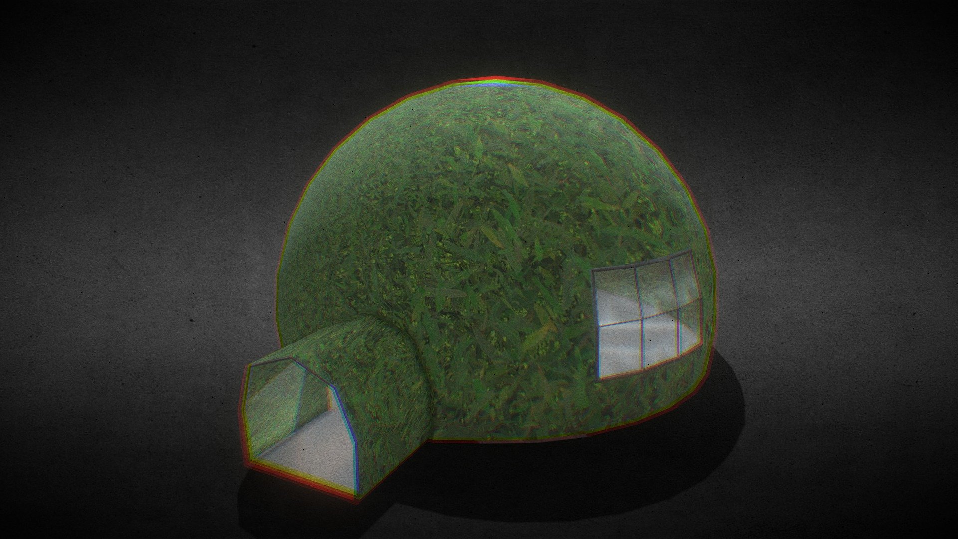 low poly dome/ domo lowpoly - Download Free 3D model by JackSpector_Ink ...