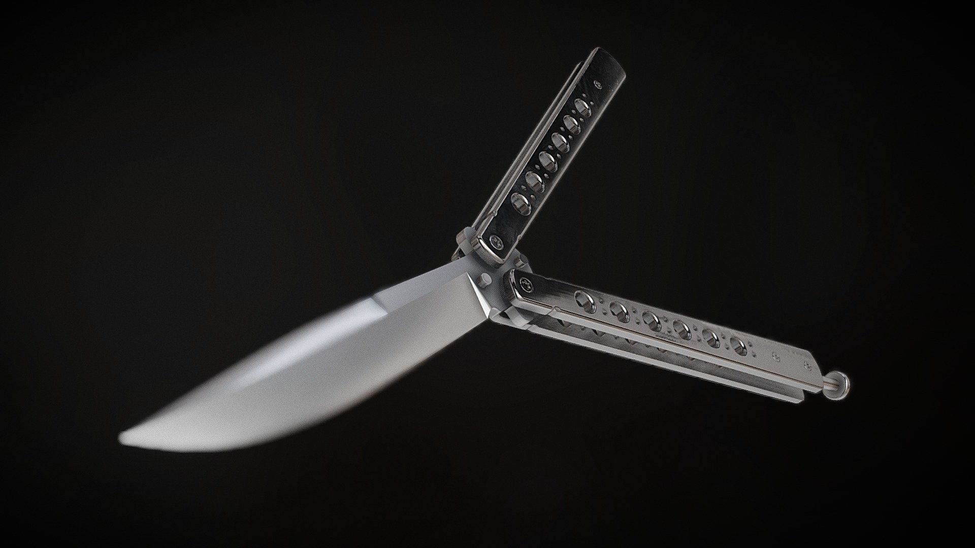 Classic Balisong Knife - Buy Royalty Free 3D model by Mario Falasca ...