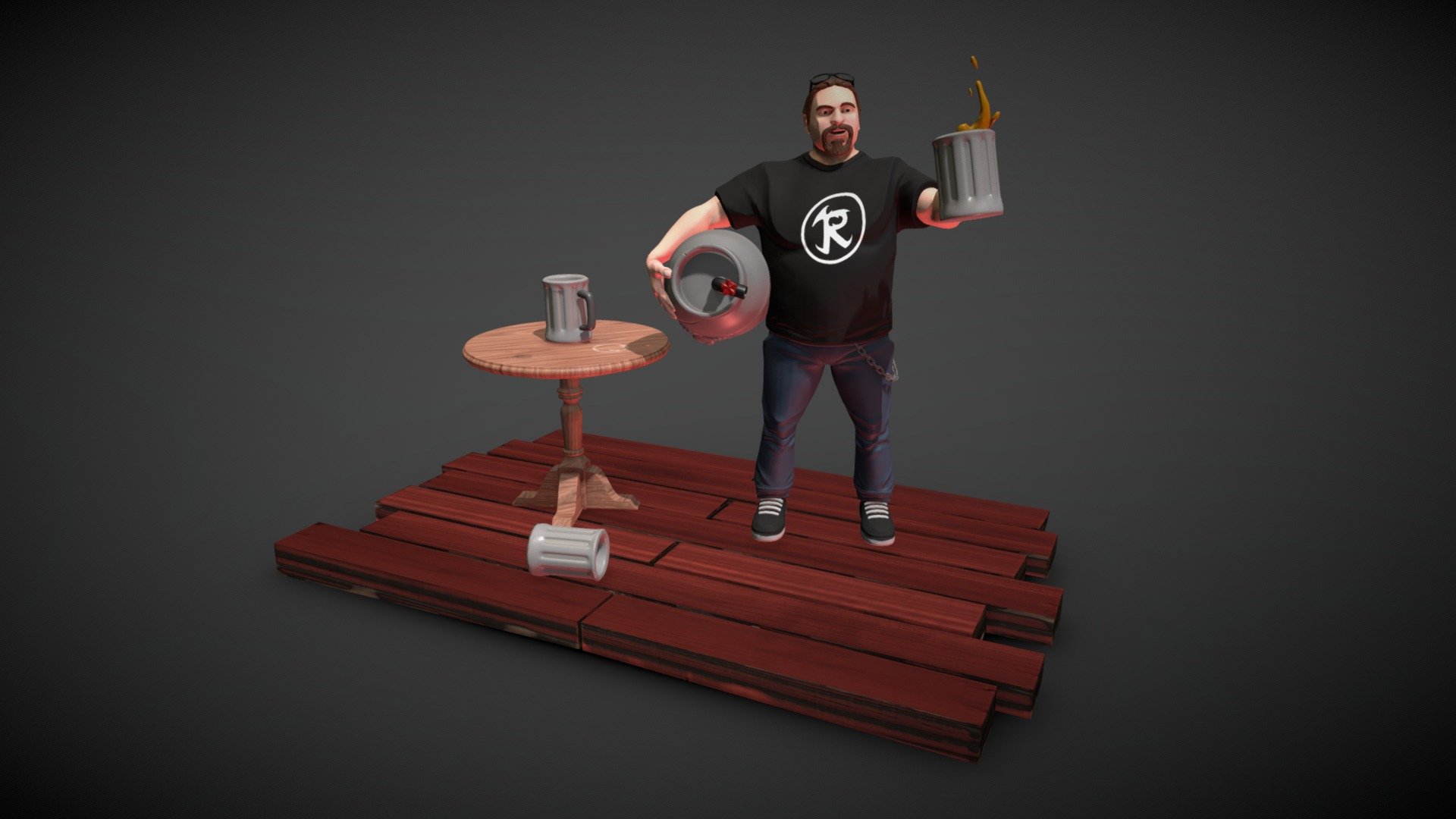 Legendary Gus - 3D model by hsilvahugos [8958181] - Sketchfab