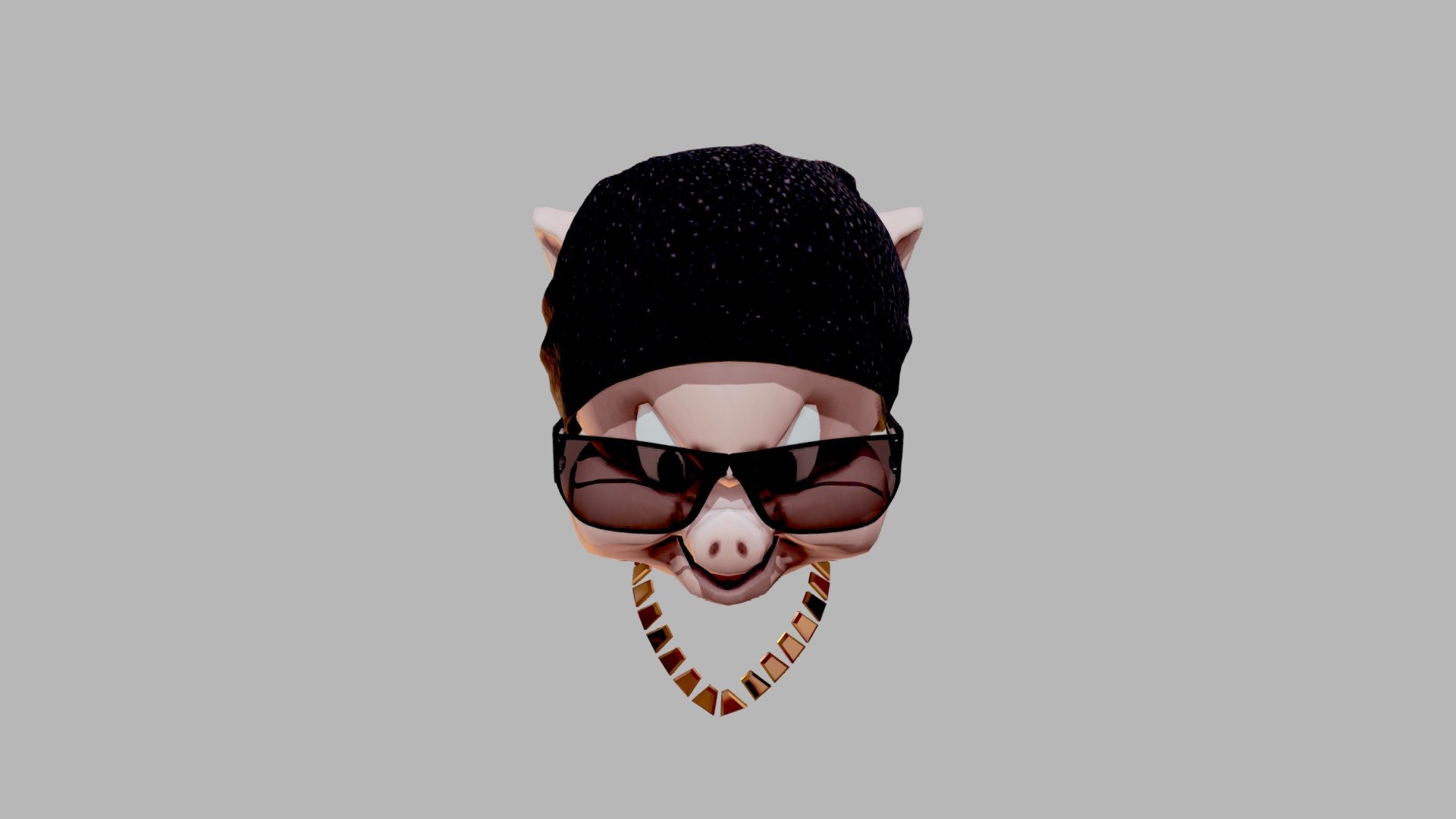 pig_rapper - Download Free 3D model by 3DBCSTUDIO (@cobra.new) [895902a ...