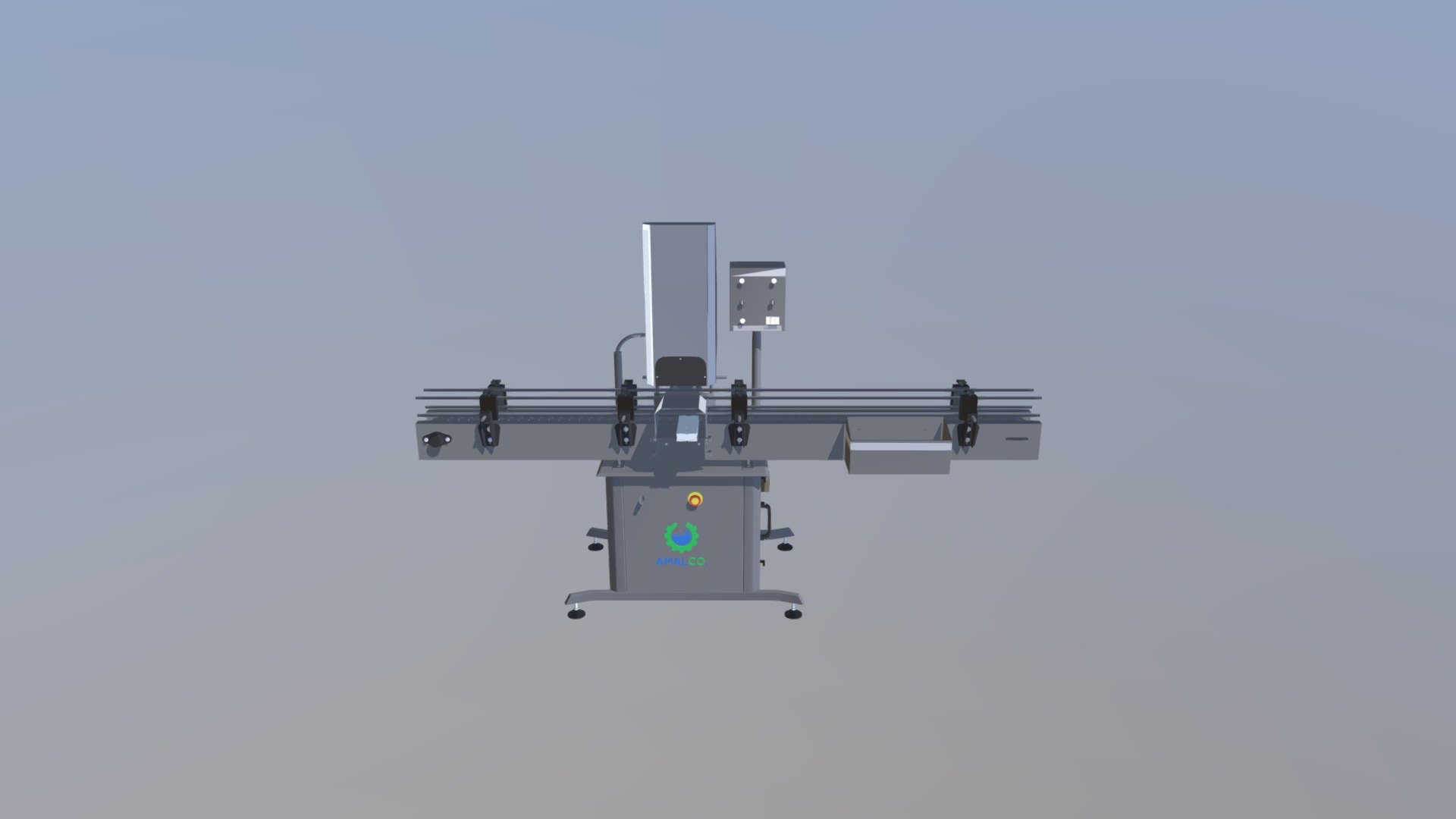 Capping machine - 3D model by amalmachines [8959a3d] - Sketchfab