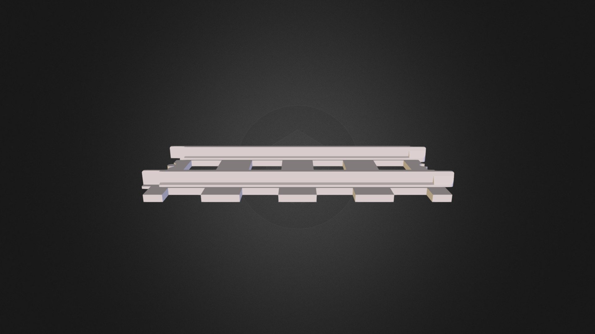 Lego Train Track, Straight remix - 3D model by 3dindustries [895a0c8 ...