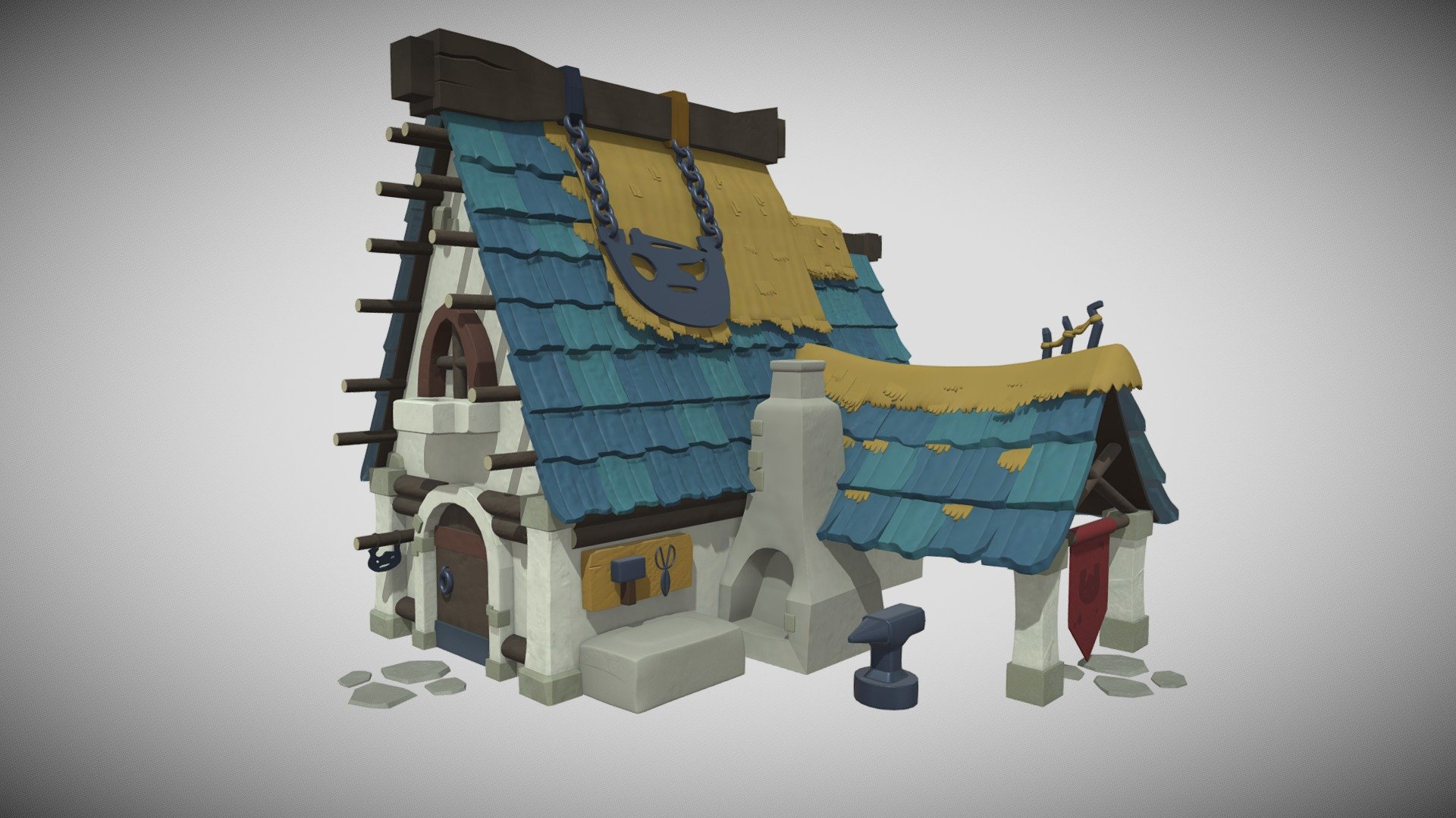 Shack - 3D model by saijkfk (@asikjfs) [895a134] - Sketchfab