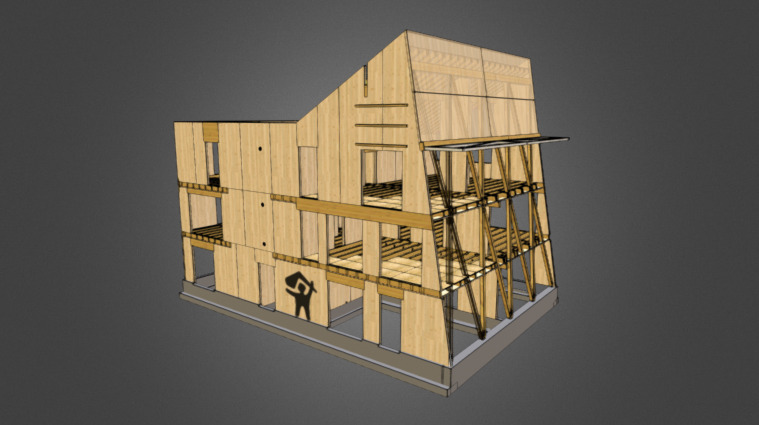 VisLab's headquarters - 3D model by ErgodomusTimberEngineering ...
