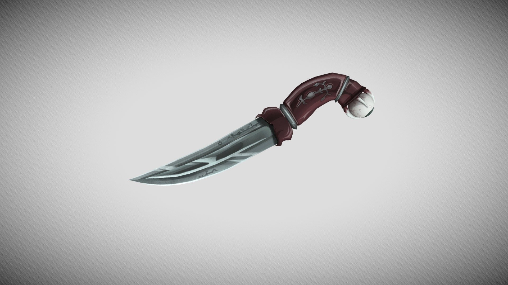 Dagger with an eye - 3D model by name05s [895d05a] - Sketchfab